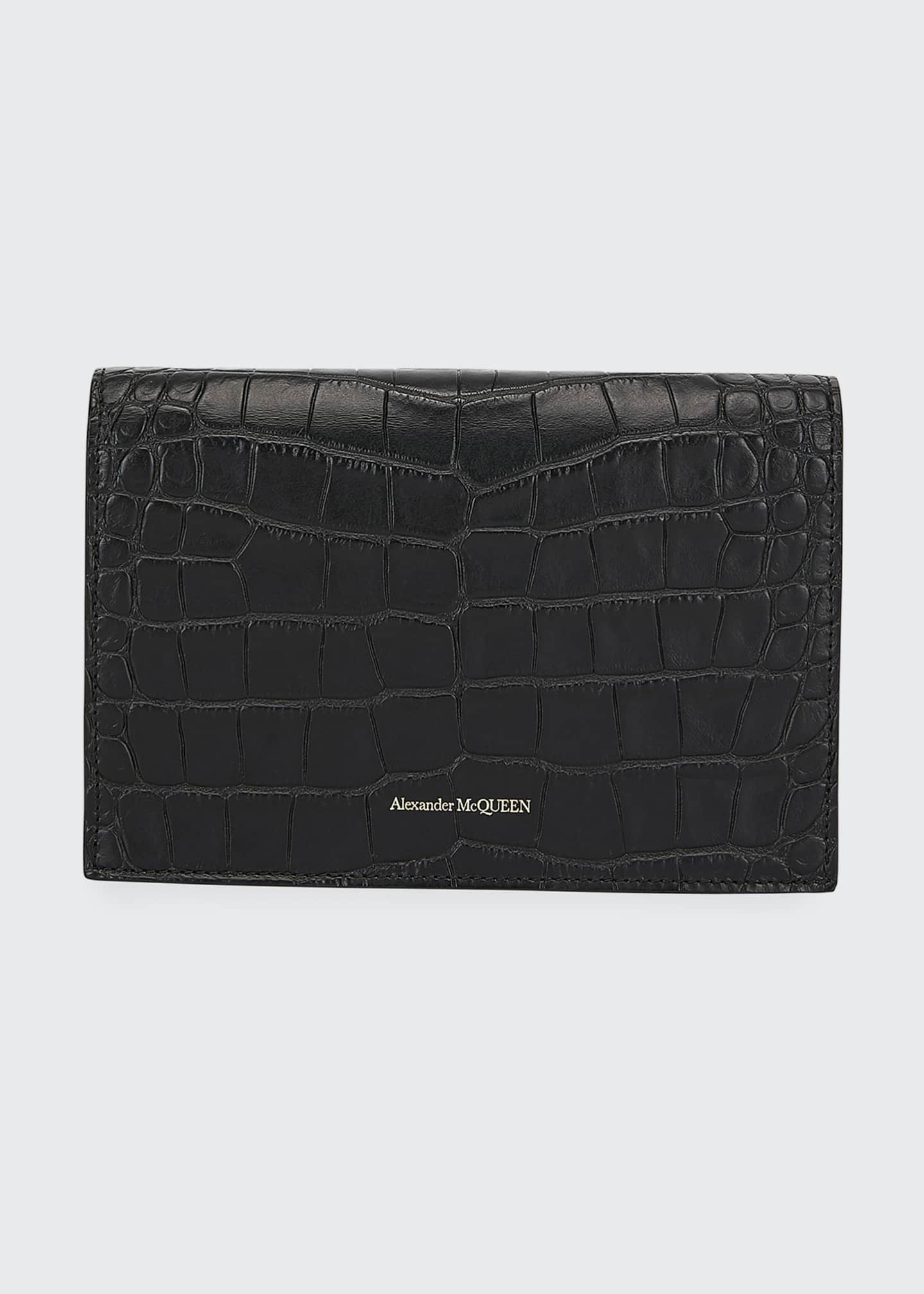 Alexander McQueen Skull Mini Stamped Shoulder Bag - Bergdorf Goodman