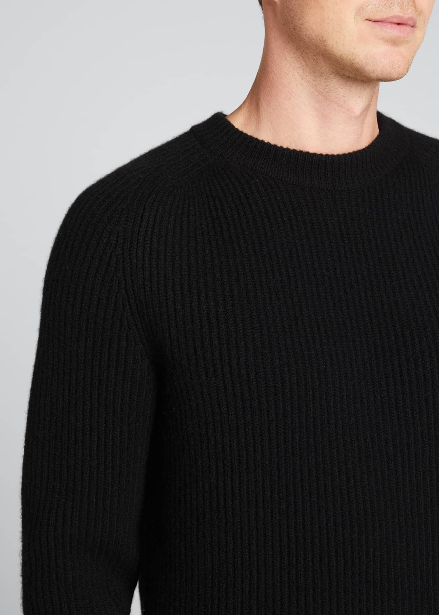 THE ROW Men's Benji Crewneck Cashmere Sweater - Bergdorf Goodman