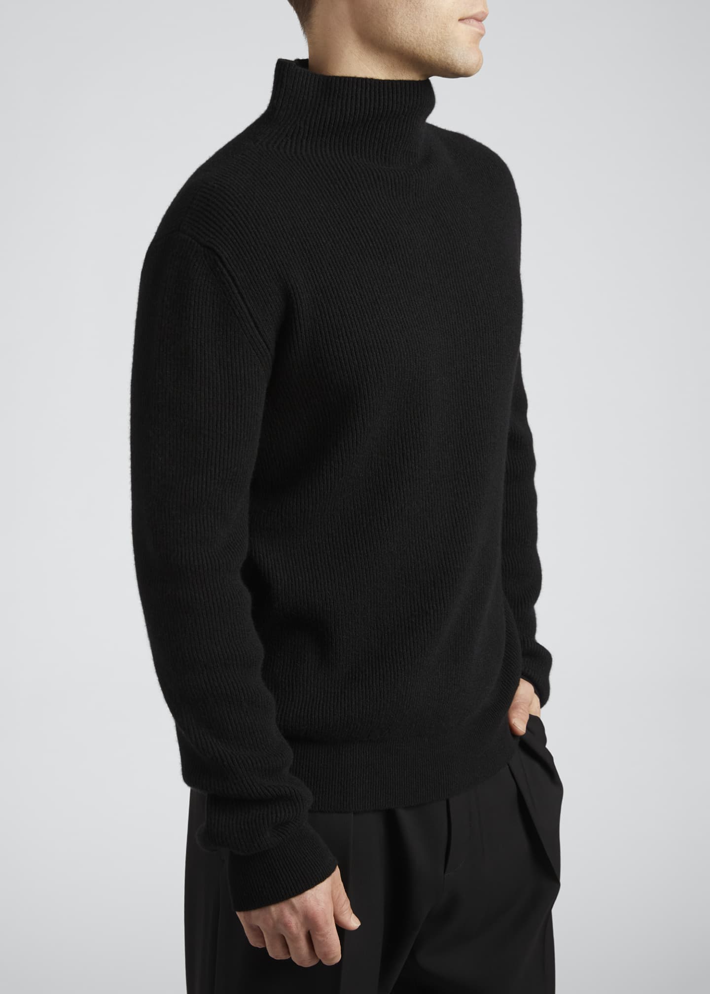 THE ROW Men's Daniel Roll-Neck Cashmere Sweater - Bergdorf Goodman