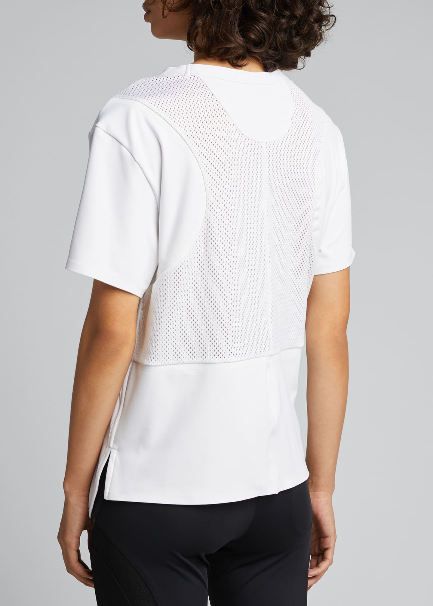 adidas by Stella McCartney Run Loose Short-Sleeve Athletic Tee ...