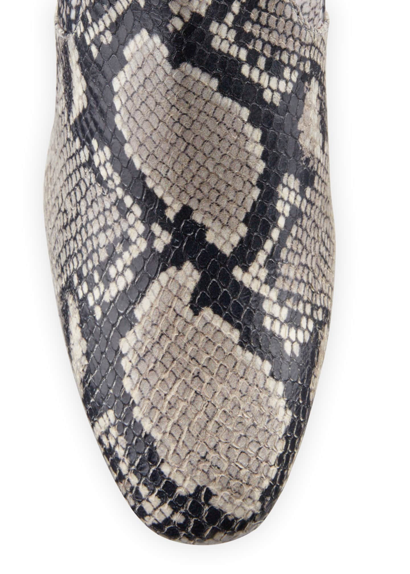 Stuart Weitzman Kirstie 60mm Python-Print Leather Over-The-Knee Boots ...