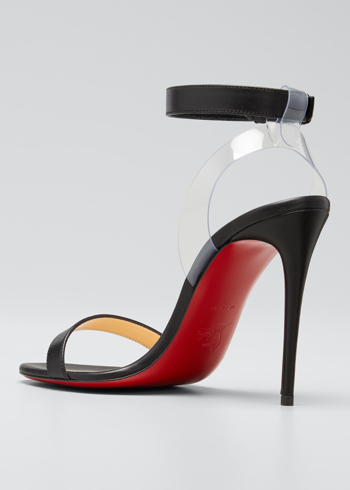 Christian Louboutin Jonatina Leather Red Sole Sandals - Bergdorf Goodman
