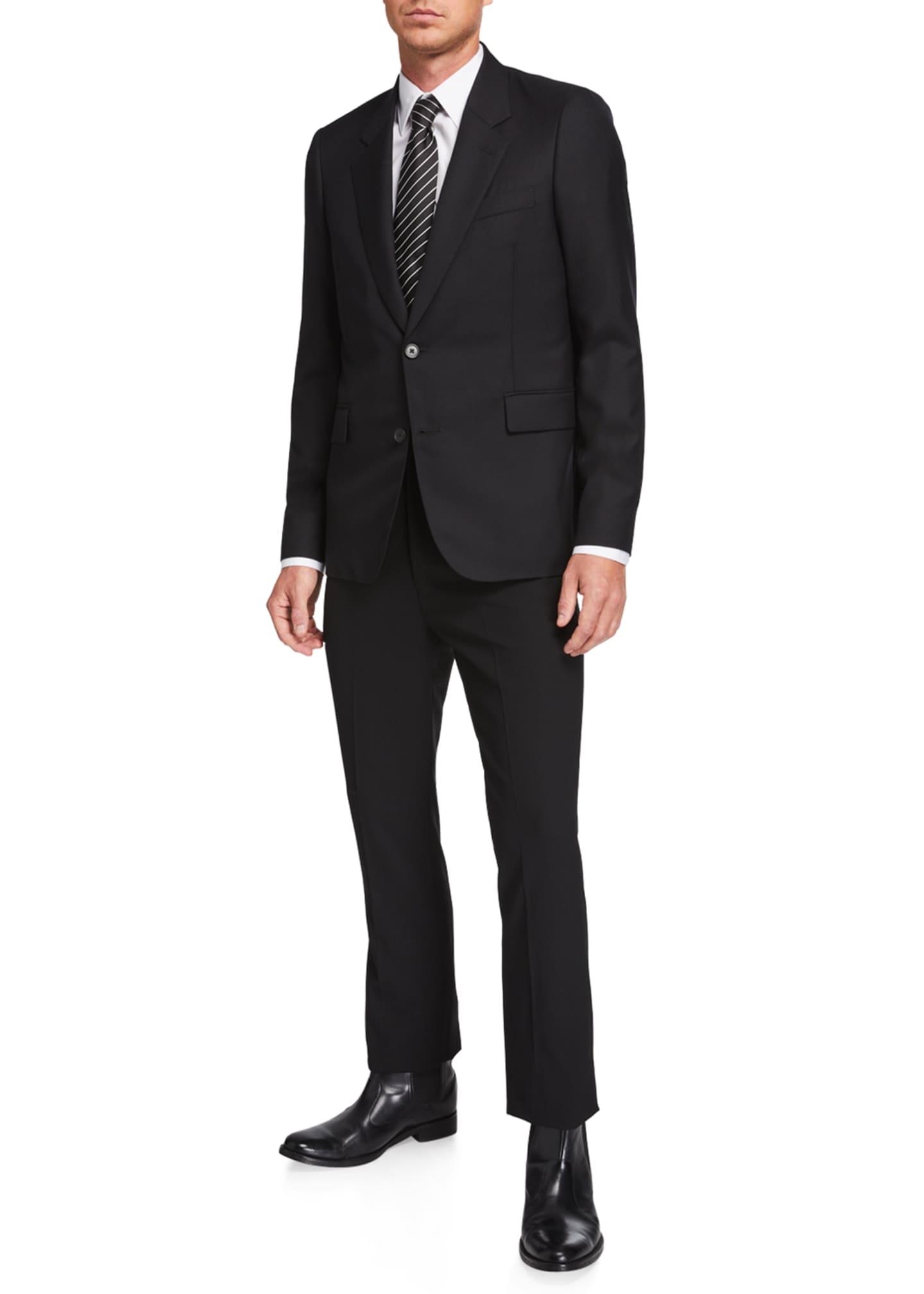 THE ROW Men's Nolan Two-Piece Wool Suit - Bergdorf Goodman