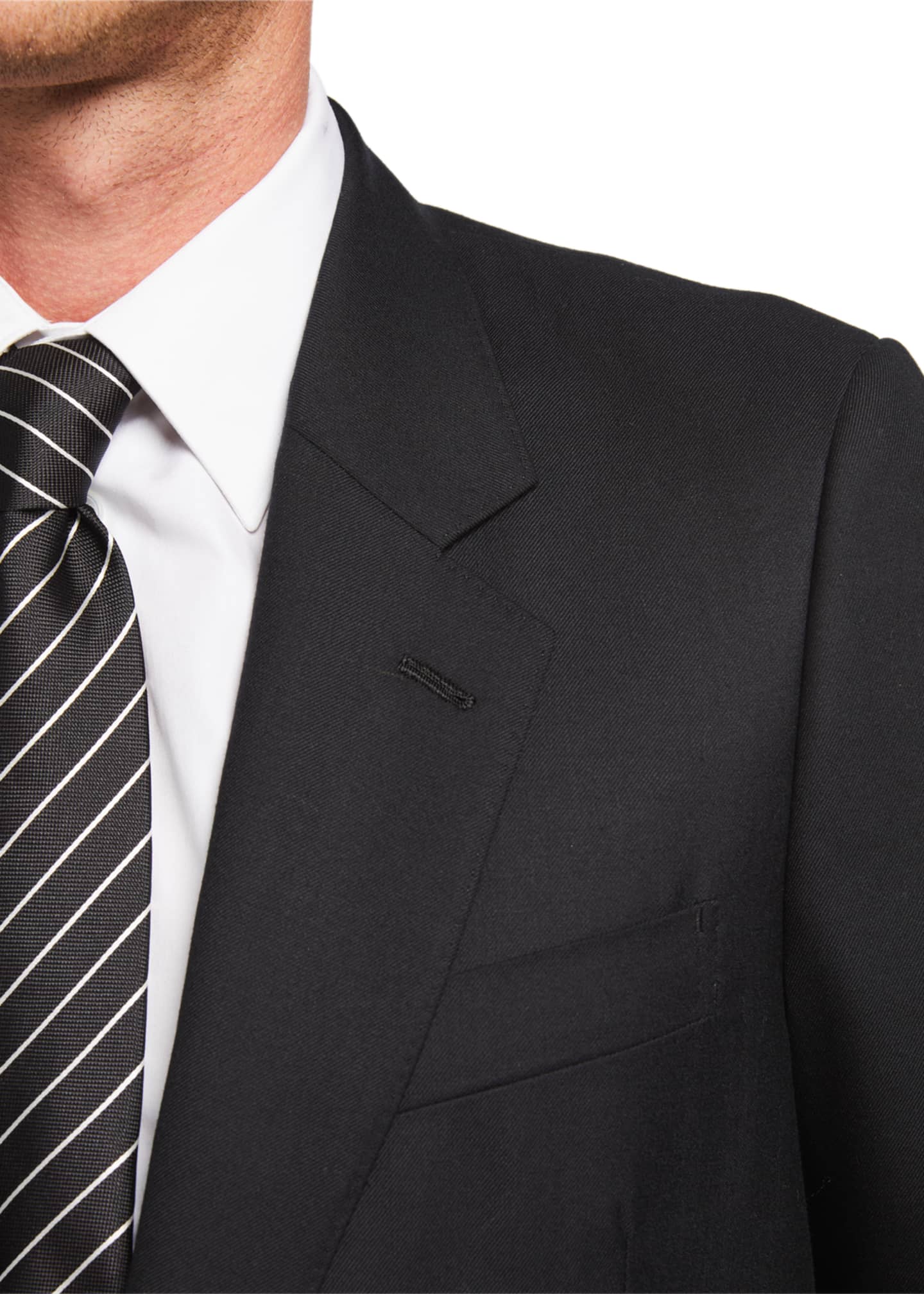 THE ROW Men's Nolan Two-Piece Wool Suit - Bergdorf Goodman