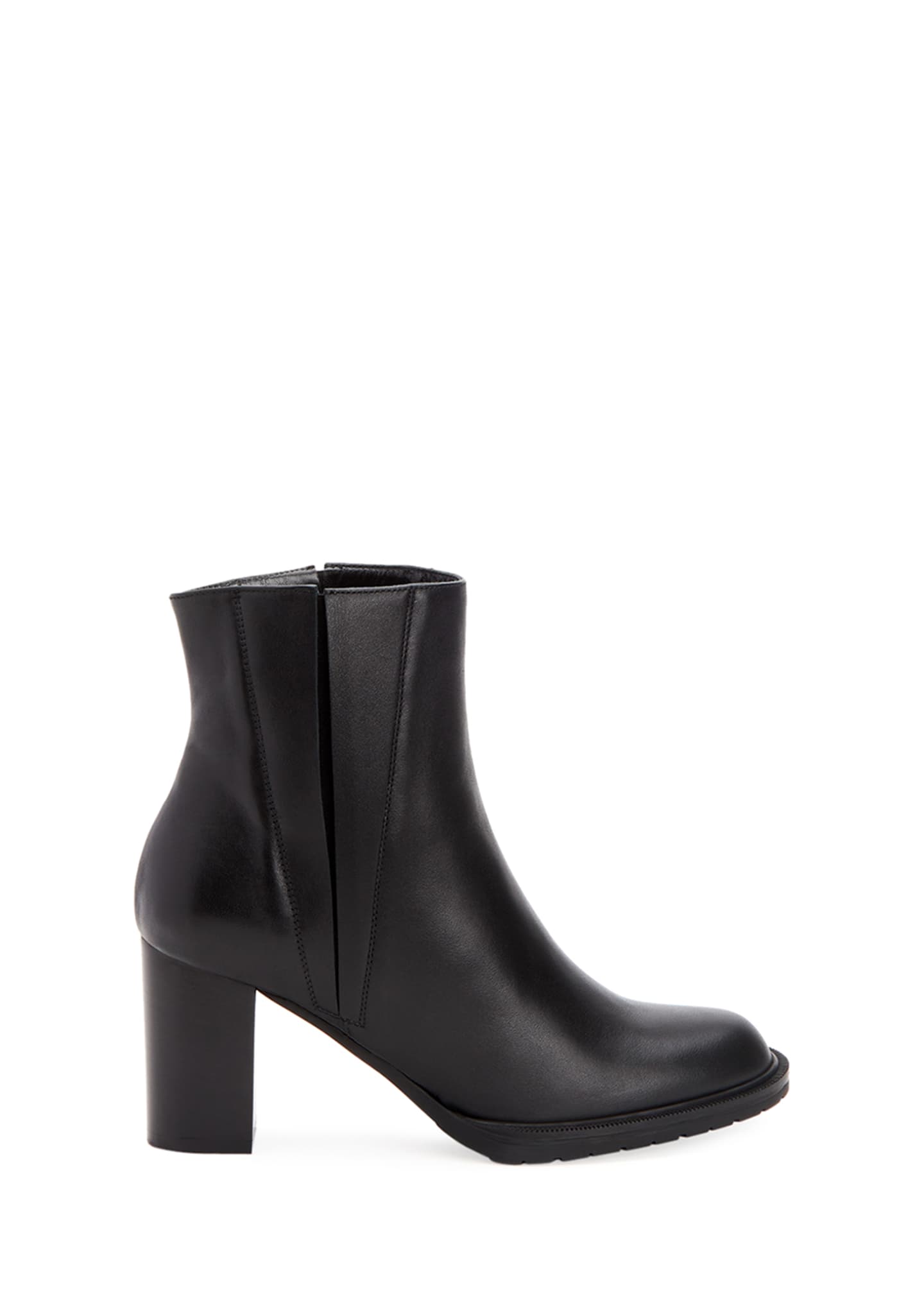 Aquatalia Betsy Split Leather Booties - Bergdorf Goodman