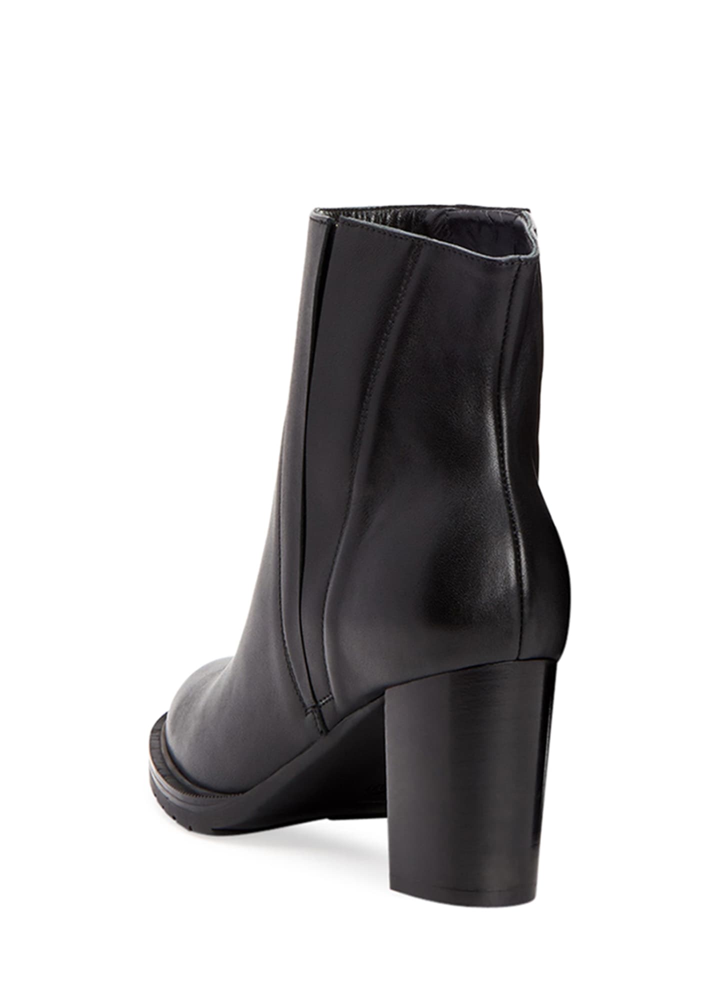 Aquatalia Betsy Split Leather Booties - Bergdorf Goodman