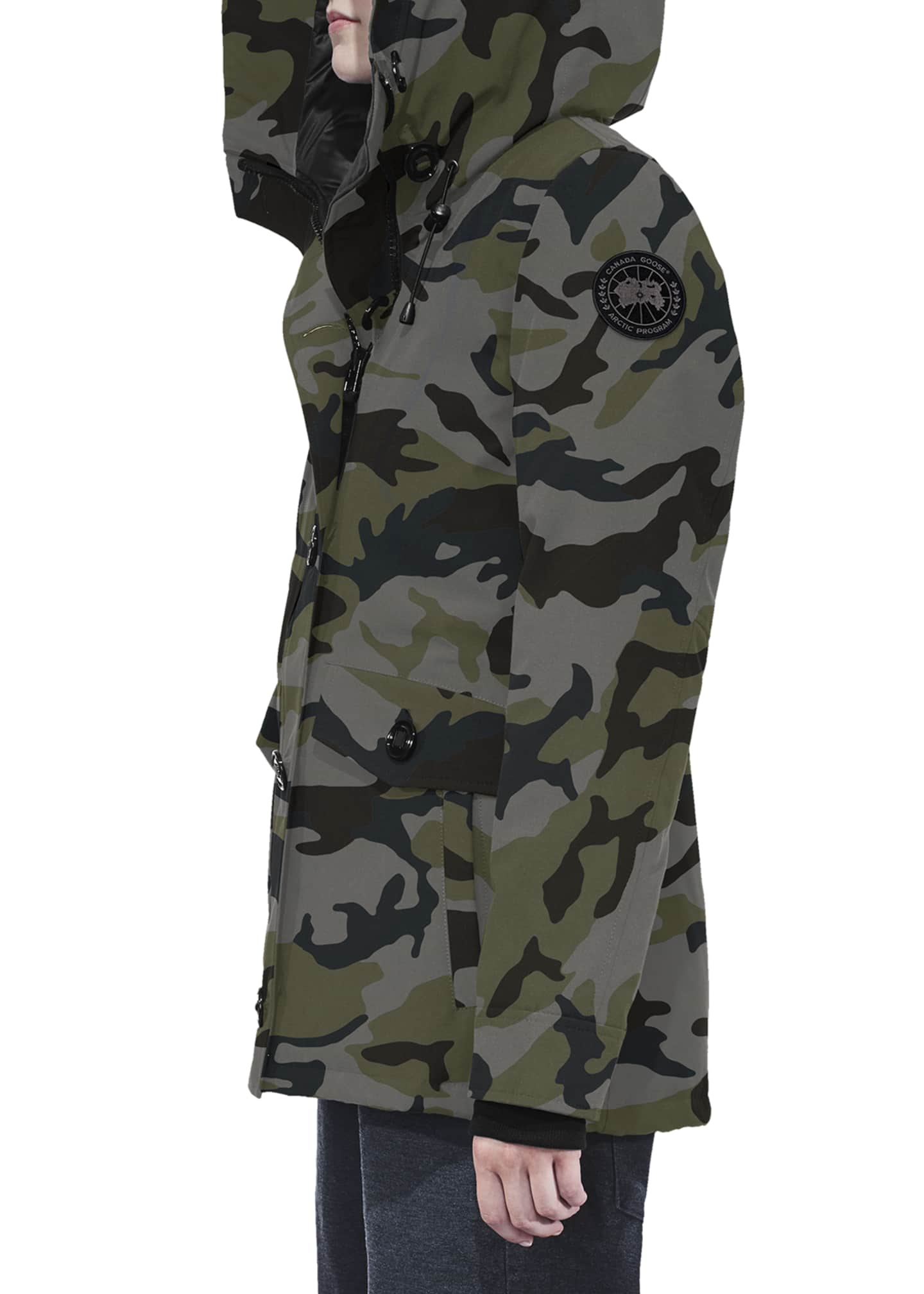 Canada Goose Rideau Hooded Camo Parka Coat - Bergdorf Goodman