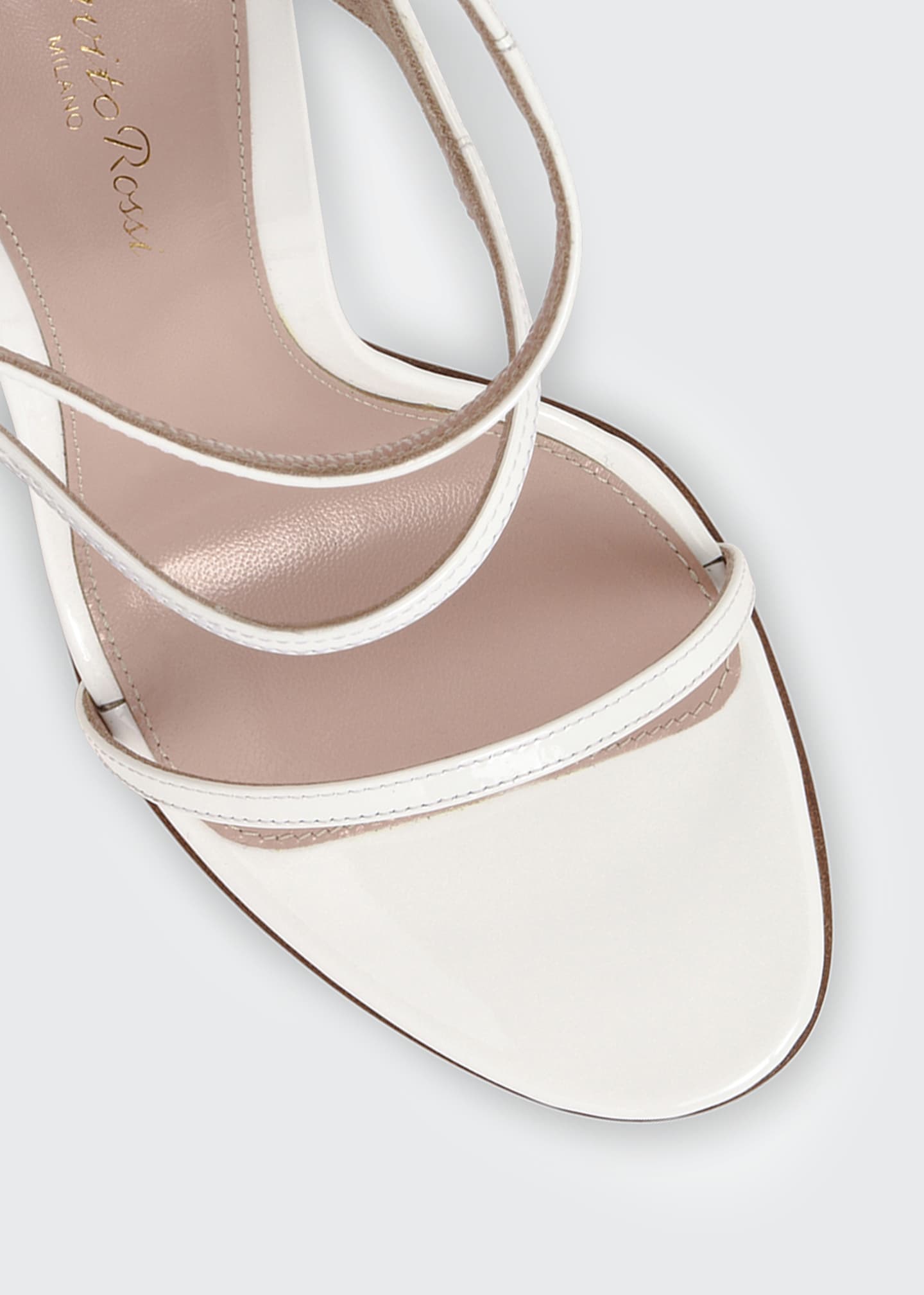 Gianvito Rossi Triple-Strap High-Heel Sandals - Bergdorf Goodman