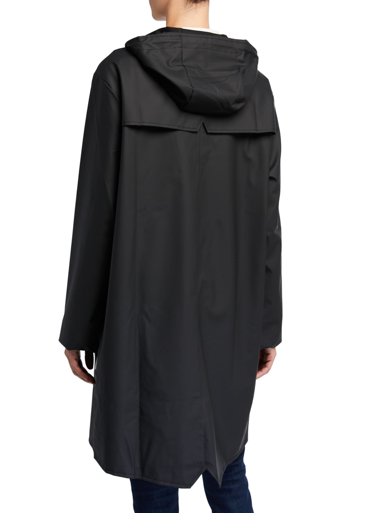 Rains Long Water-Resistant Rain Jacket - Bergdorf Goodman