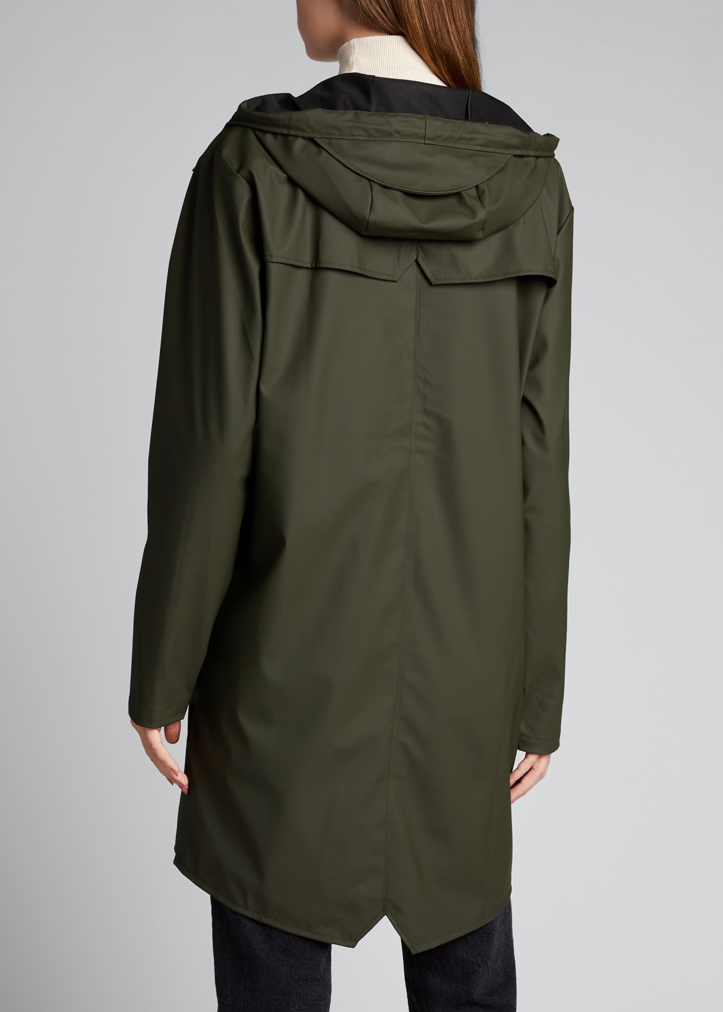 Rains Long Water-Resistant Rain Jacket - Bergdorf Goodman