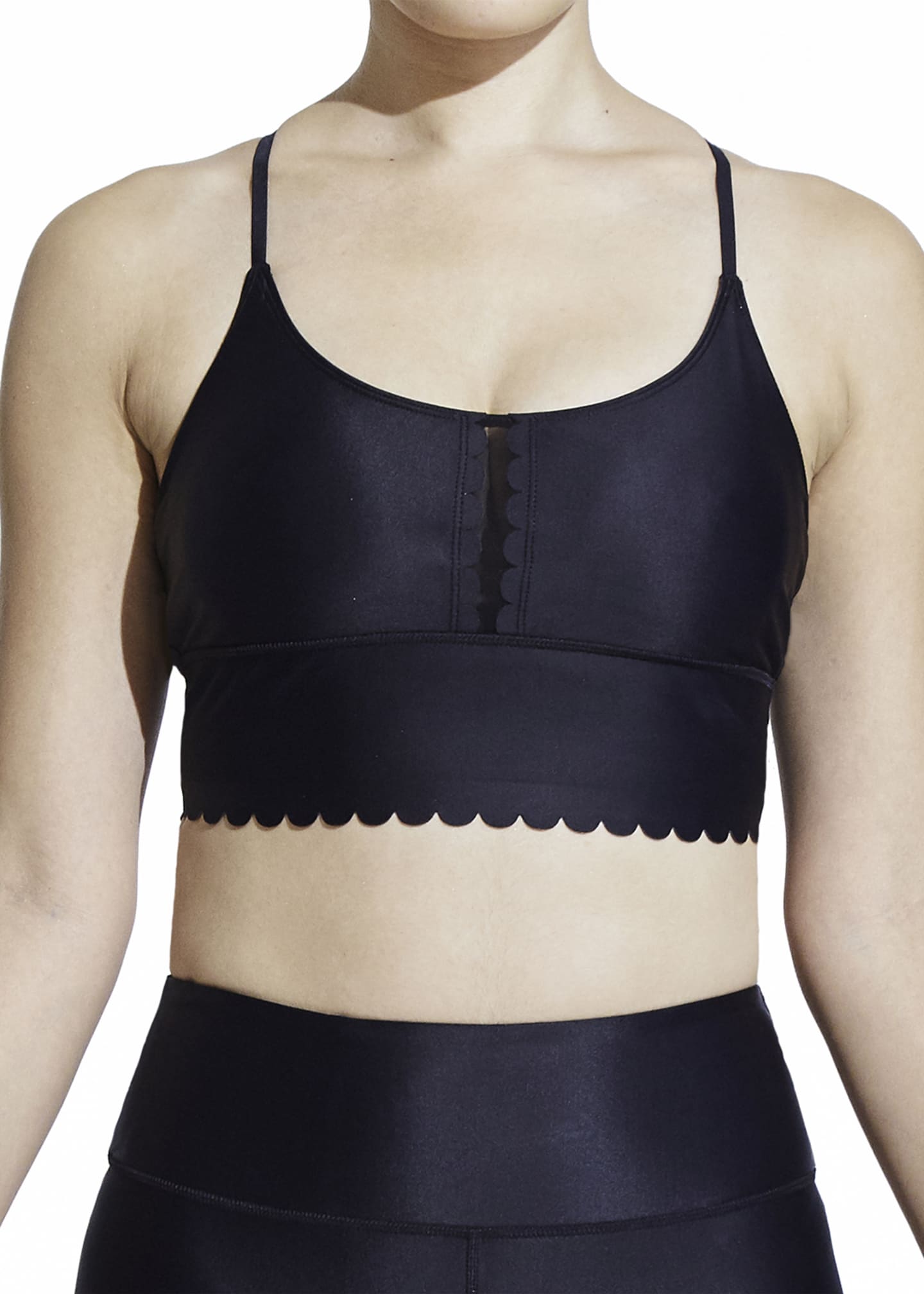 Urban Savage Tri Floral-Print Racerback Sports Bra - Bergdorf Goodman
