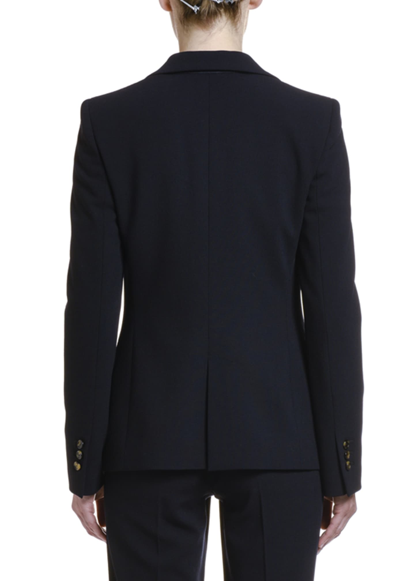 Giorgio Armani Textured Stretch-Wool Blazer Jacket - Bergdorf Goodman