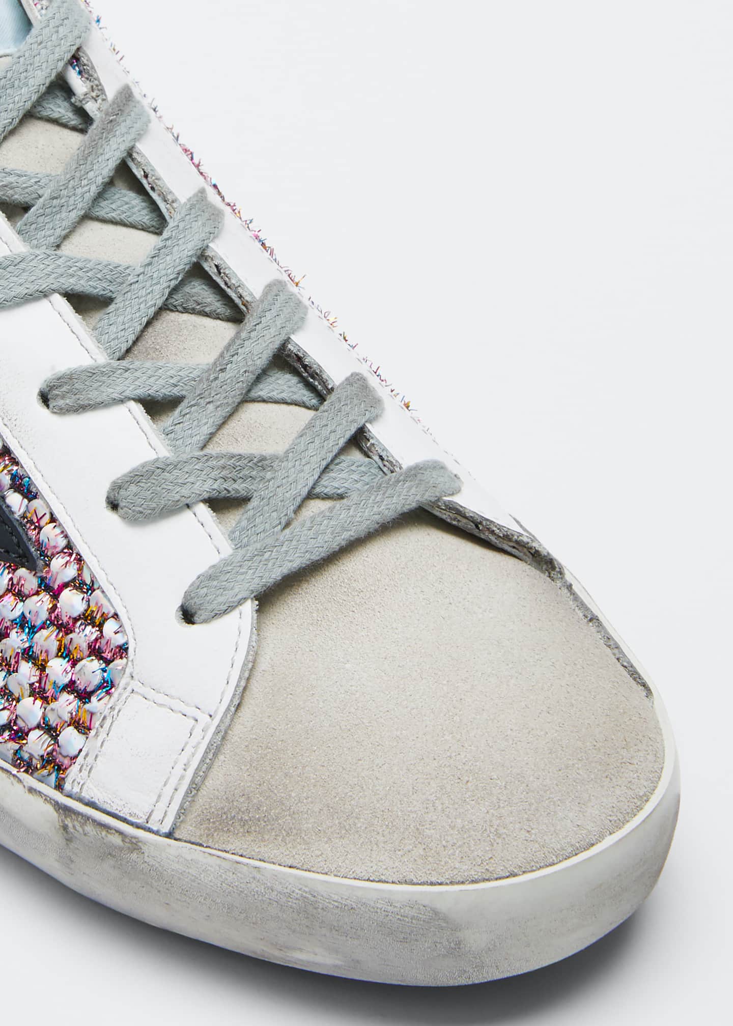 Golden Goose Superstar Multi Lace-Up Sneakers - Bergdorf Goodman