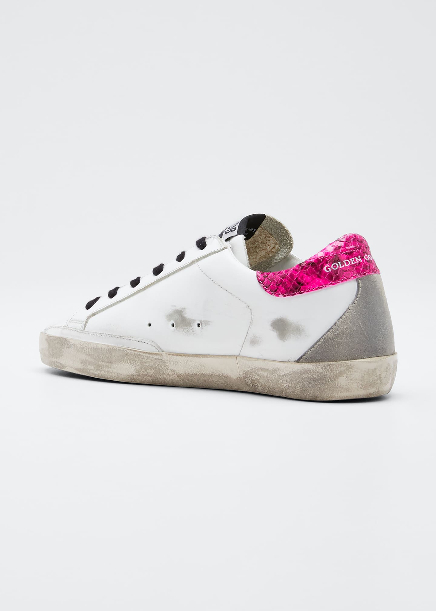 Golden Goose Superstar Snake-Print Sneakers - Bergdorf Goodman