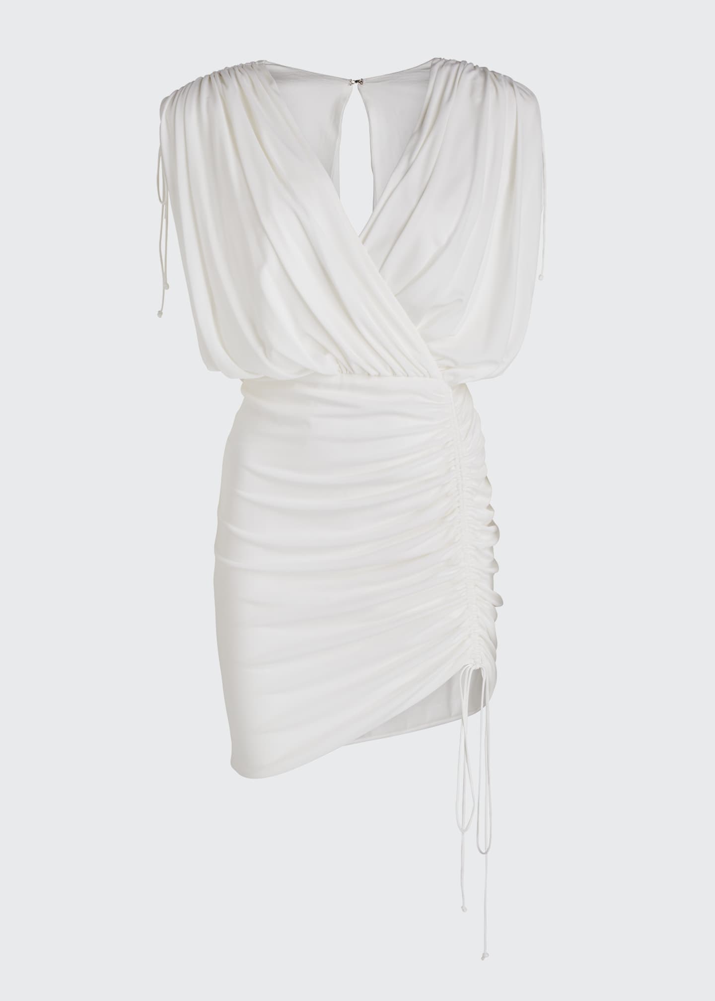 CDGNY Side-Ruched Cocktail Dress - Bergdorf Goodman