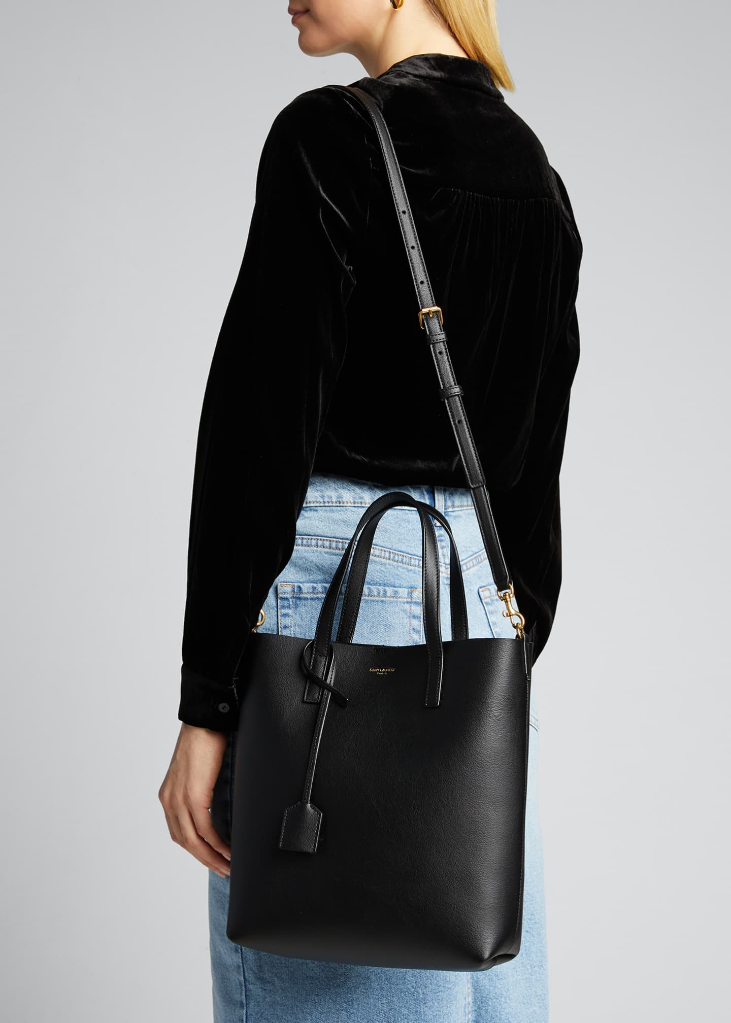 Saint Laurent YSL Toy Shopping Tote Bag Bergdorf Goodman