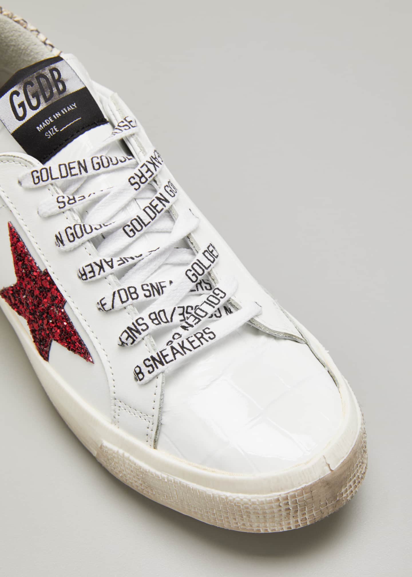 Golden Goose Glitter Star Low-Top Sneakers - Bergdorf Goodman