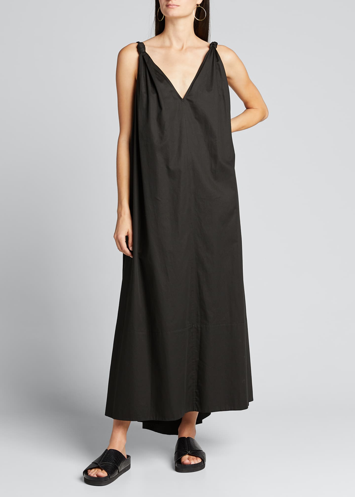 Co Tie-Strap Sleeveless Dress - Bergdorf Goodman