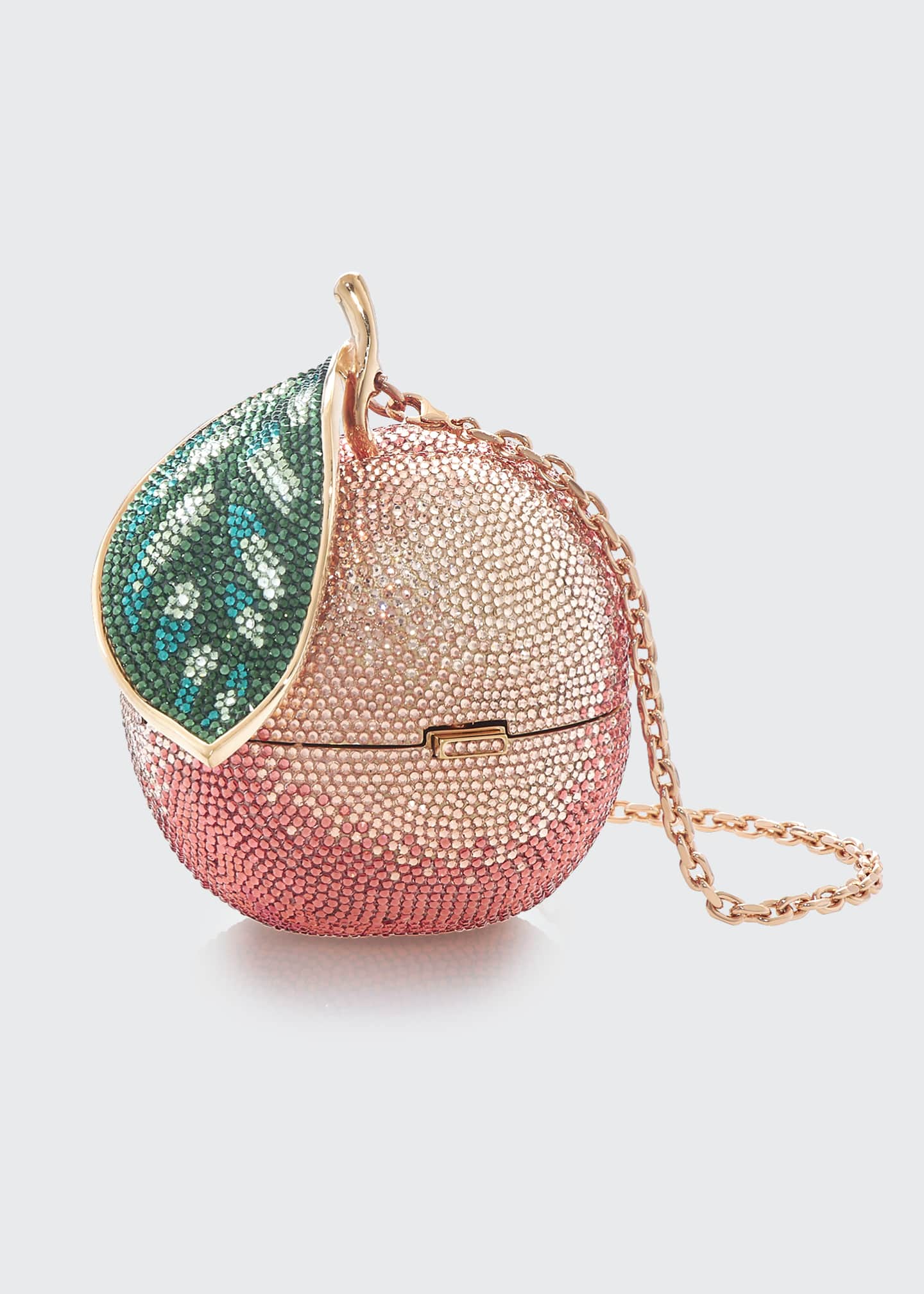 Judith Leiber Couture Shimmery Bow Tie Crystal Pillbox - Bergdorf Goodman