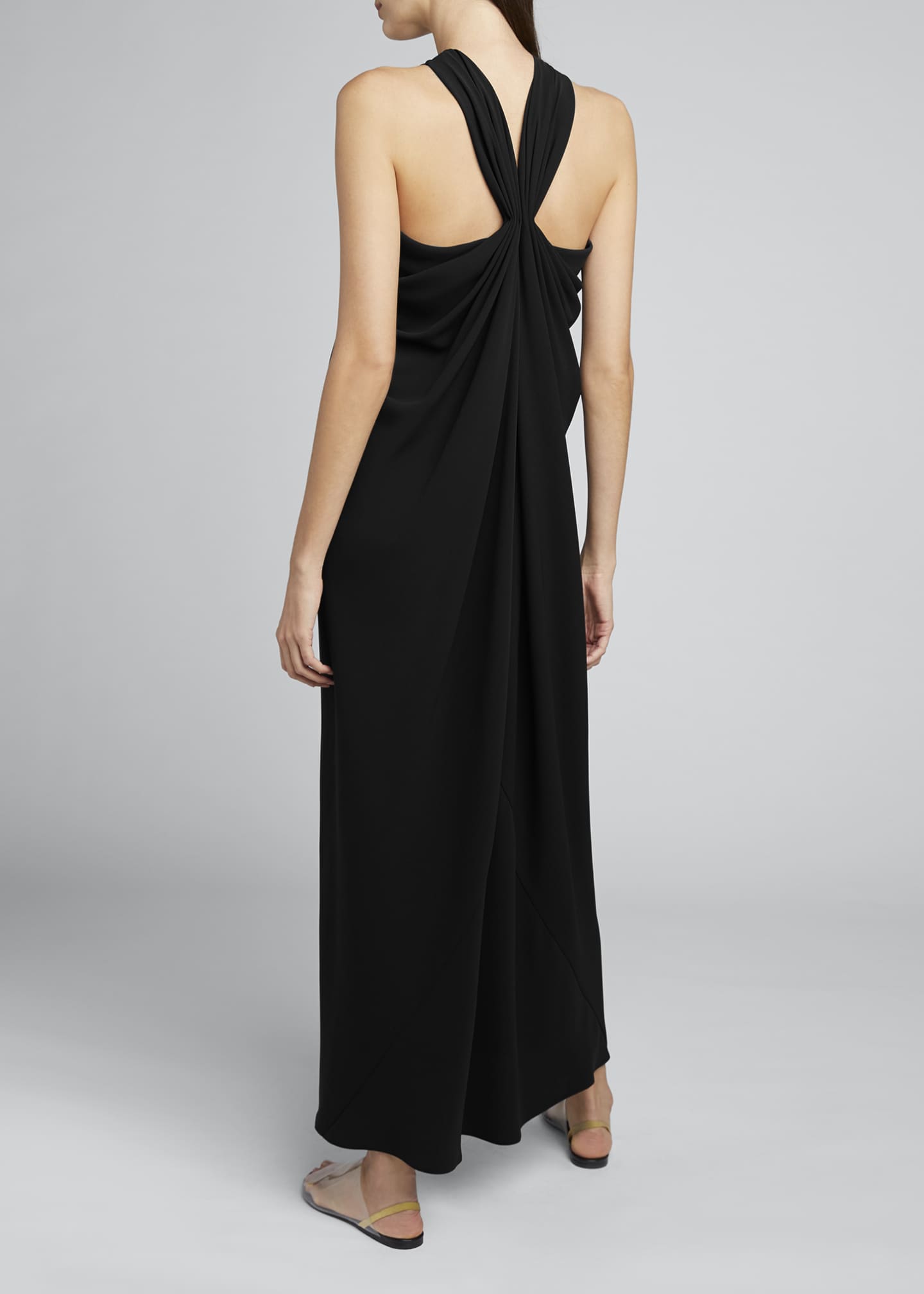 THE ROW Loon Twisted Halter-Neck Dress - Bergdorf Goodman