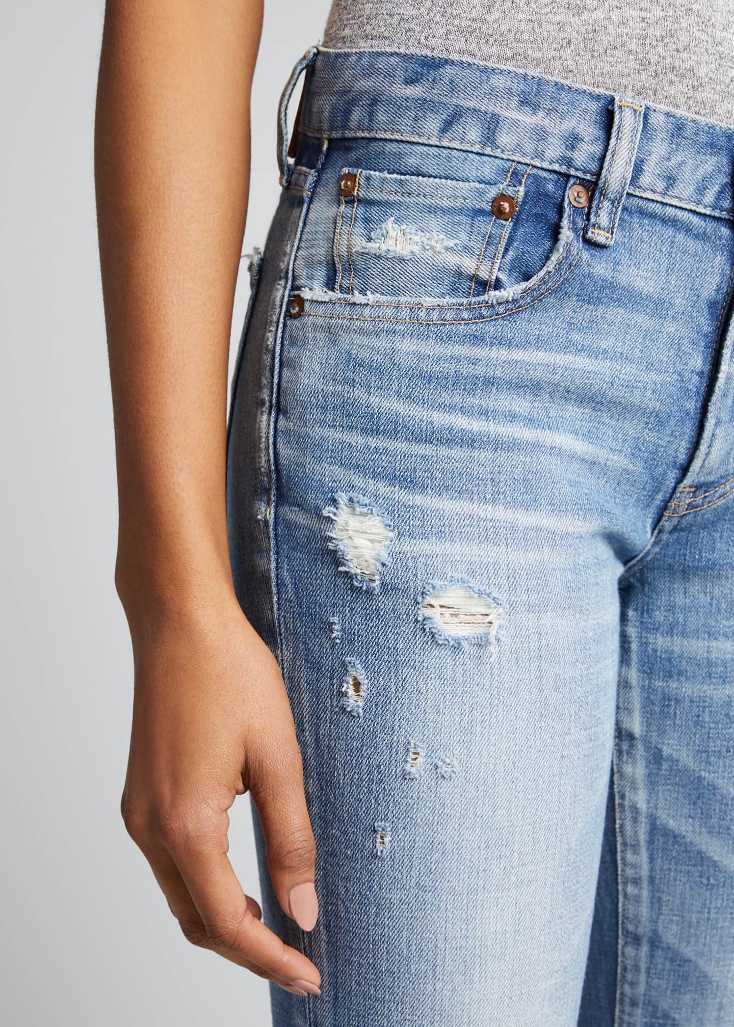 MOUSSY VINTAGE Glendele Cropped Skinny Jeans - Bergdorf Goodman