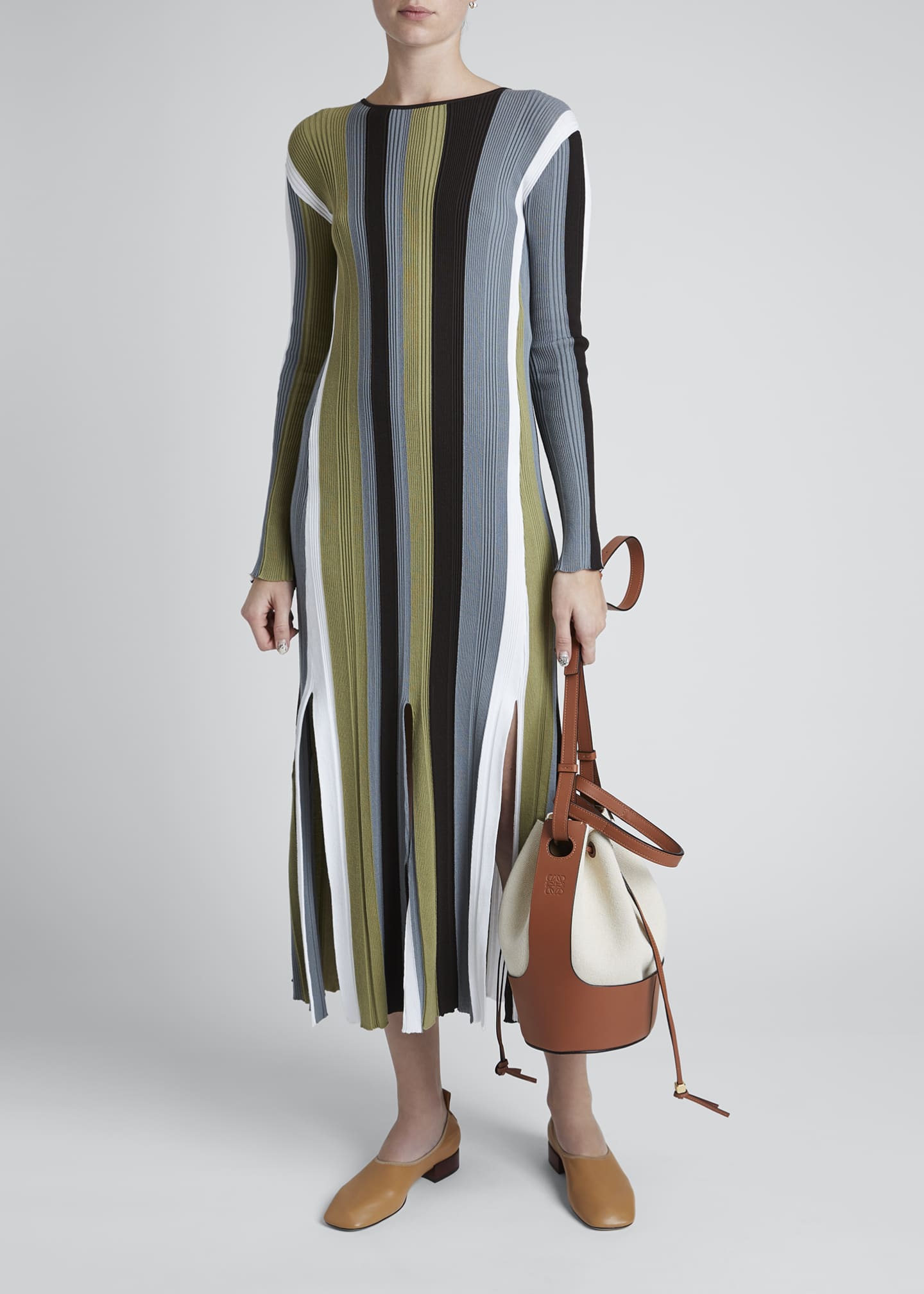 Loewe Balloon Two-Tone Bucket Bag - Bergdorf Goodman