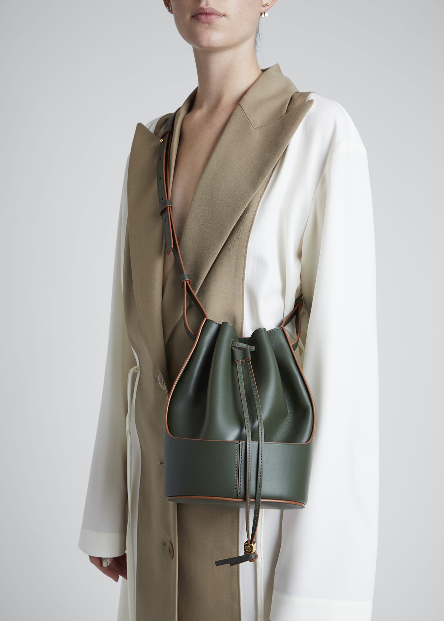 Loewe Balloon Small Leather Bucket Bag - Bergdorf Goodman