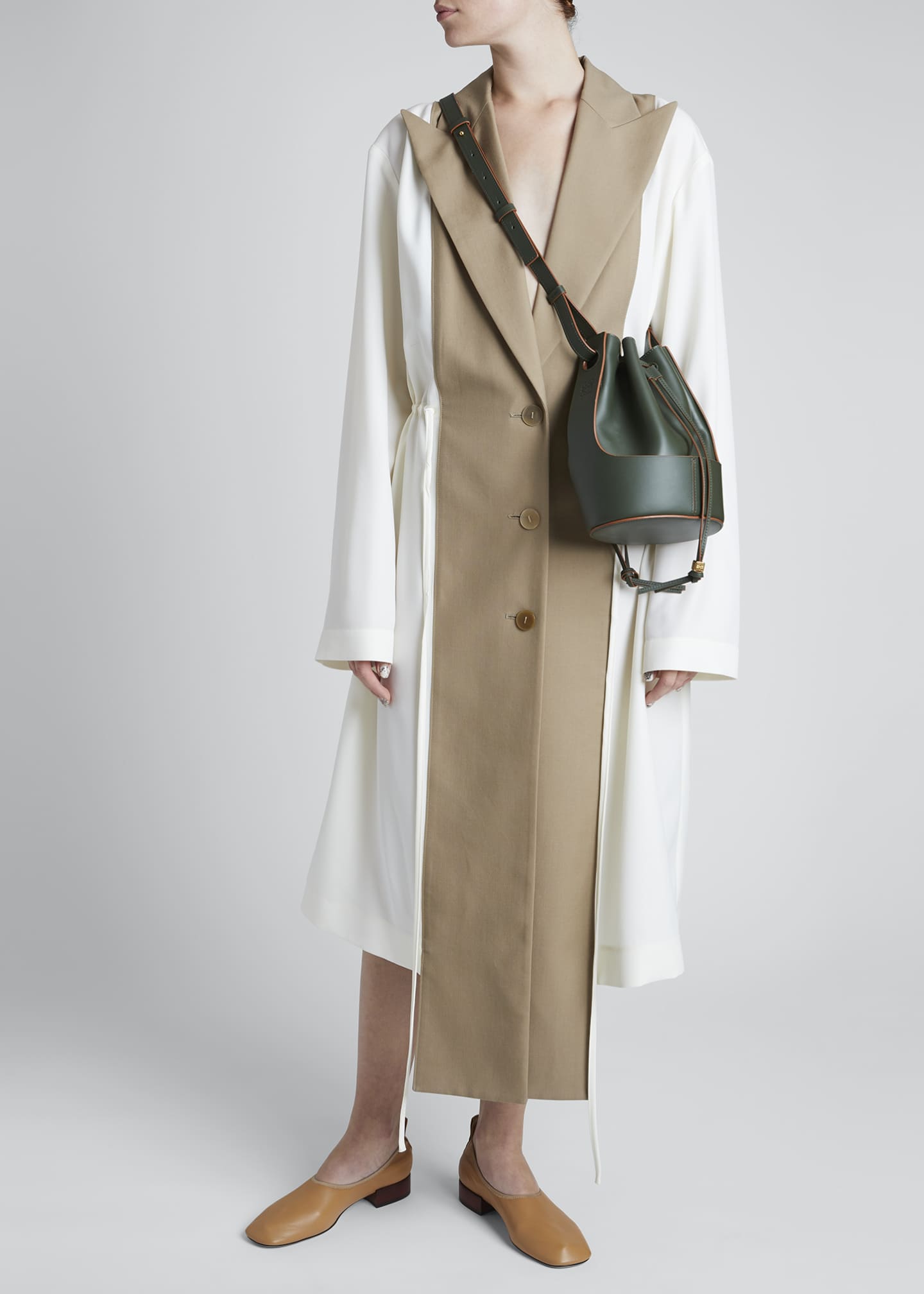 Loewe Balloon Small Leather Bucket Bag - Bergdorf Goodman