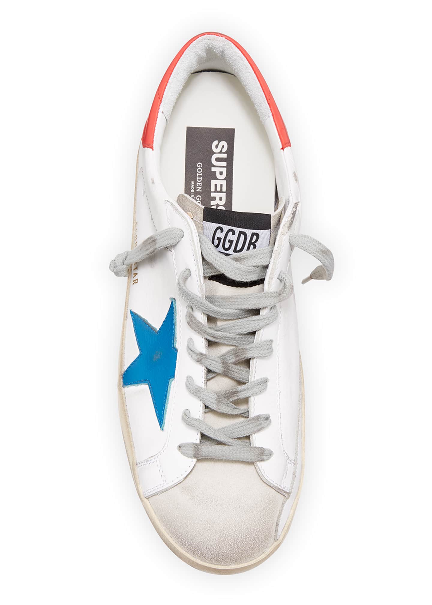 Golden Goose Men's Superstar Leather Sneakers - Bergdorf Goodman