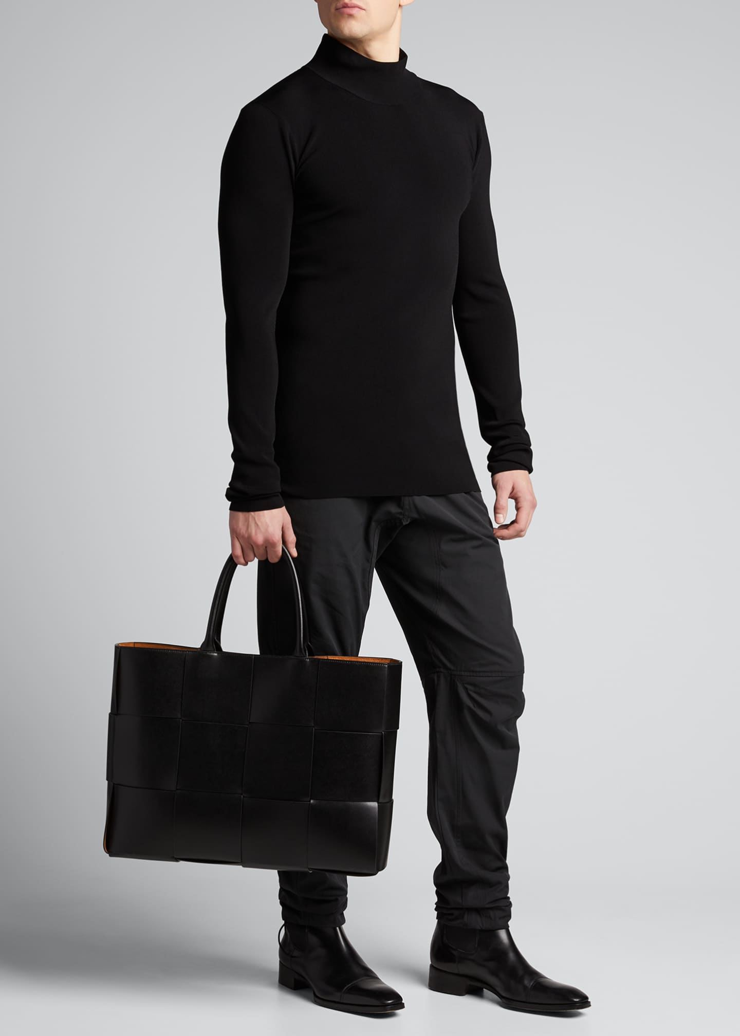 Bottega Veneta Pouch Large Paper Clutch Bag - Bergdorf Goodman