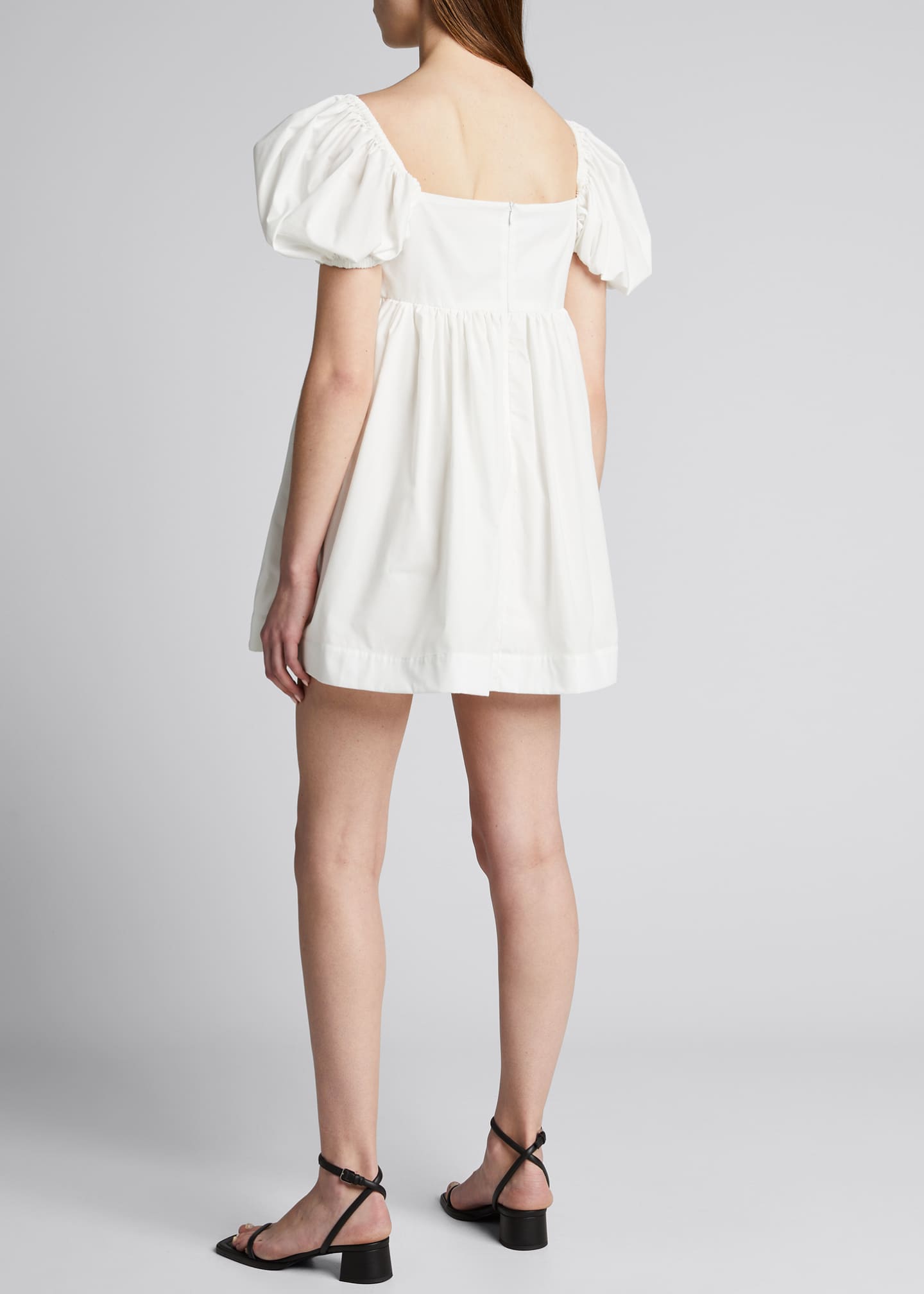 Azeeza Kam Puff-Sleeve Mini Dress - Bergdorf Goodman