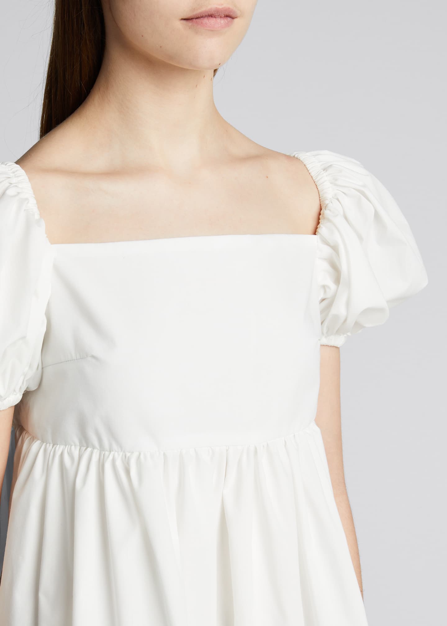 Azeeza Kam Puff-Sleeve Mini Dress - Bergdorf Goodman