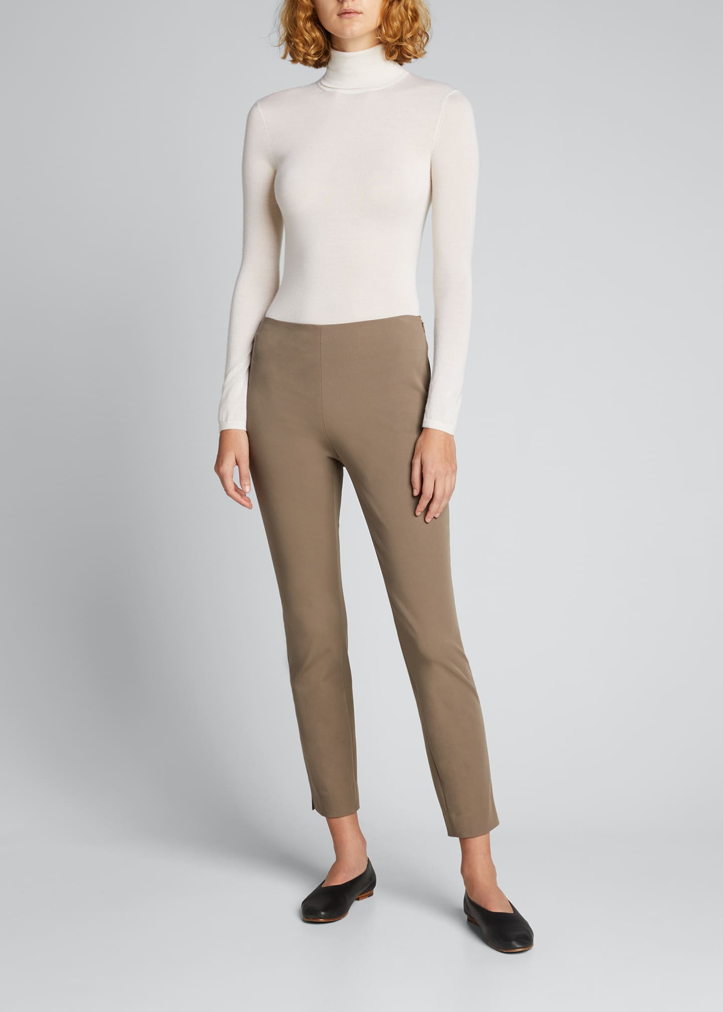 Theory Stretch Twill Skinny Leggings - Bergdorf Goodman