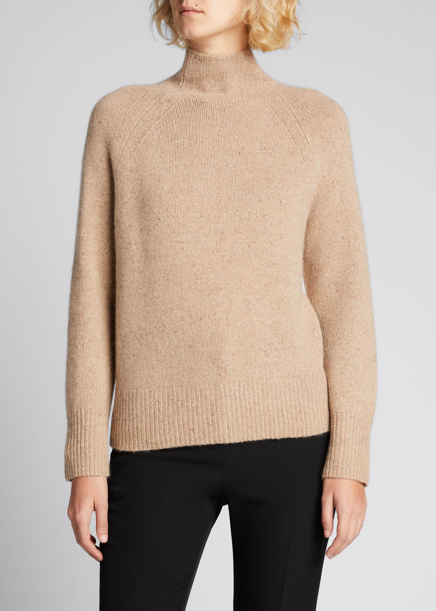 Vince Donegal Cashmere Turtleneck Sweater - Bergdorf Goodman