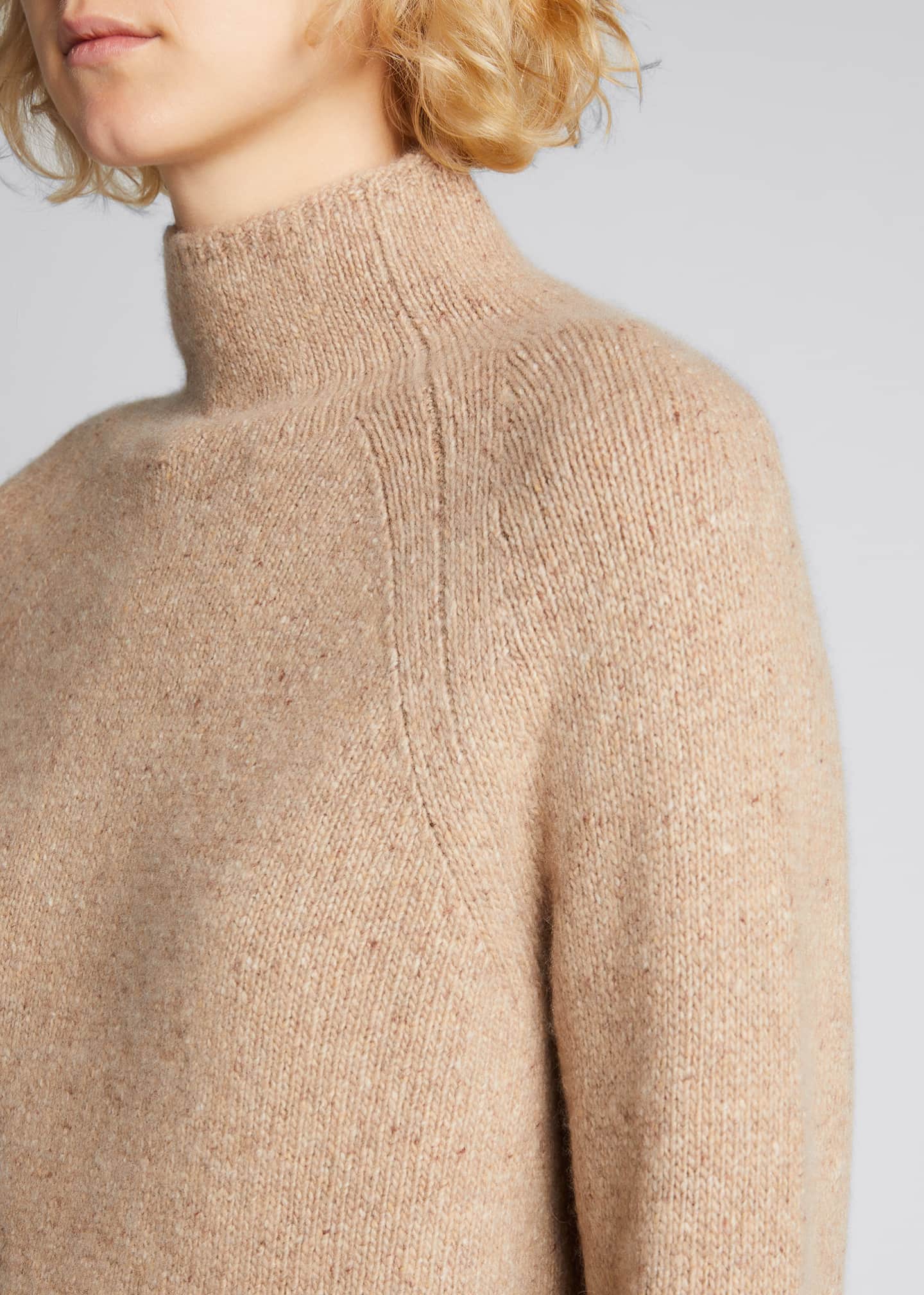 Vince Donegal Cashmere Turtleneck Sweater - Bergdorf Goodman
