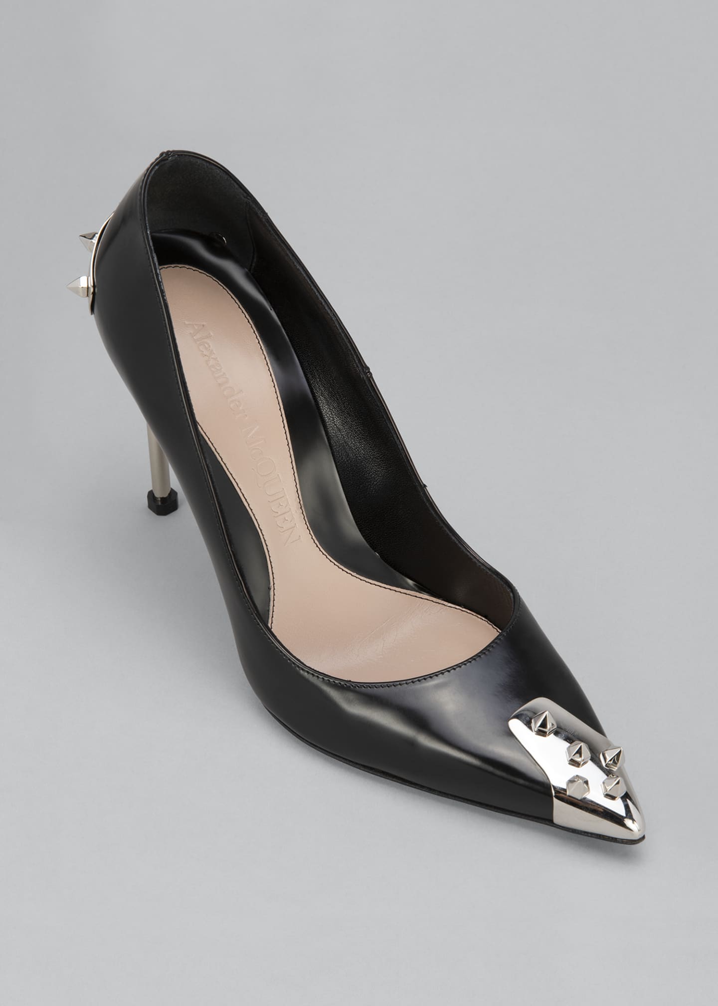 Alexander McQueen Punk Studded Pumps - Bergdorf Goodman