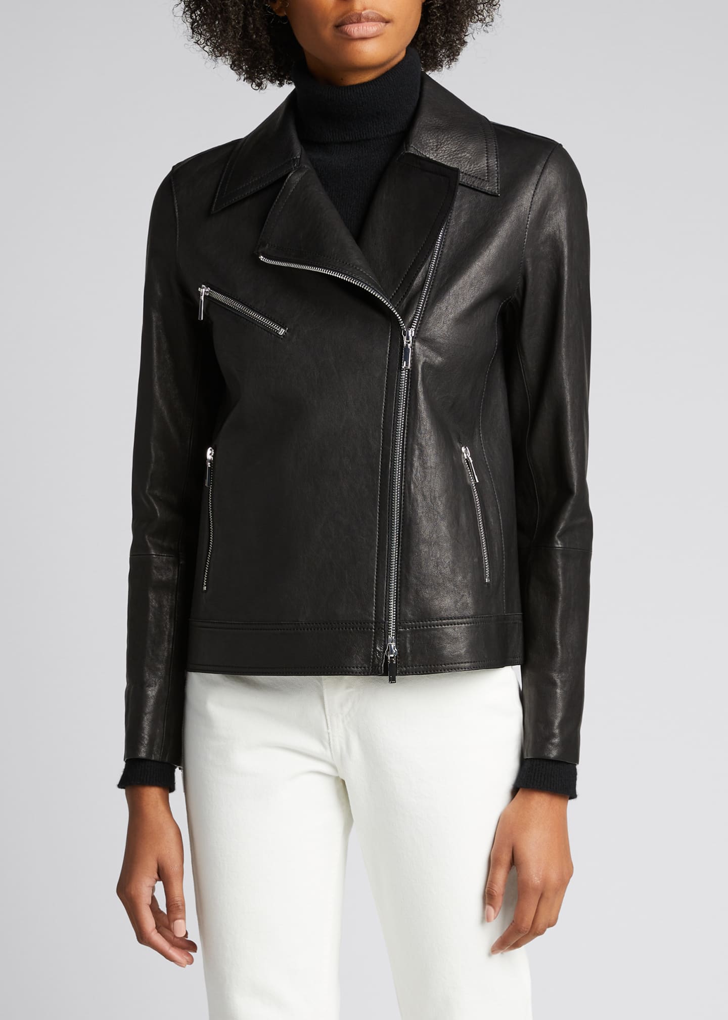 Lafayette 148 Leather Jacket