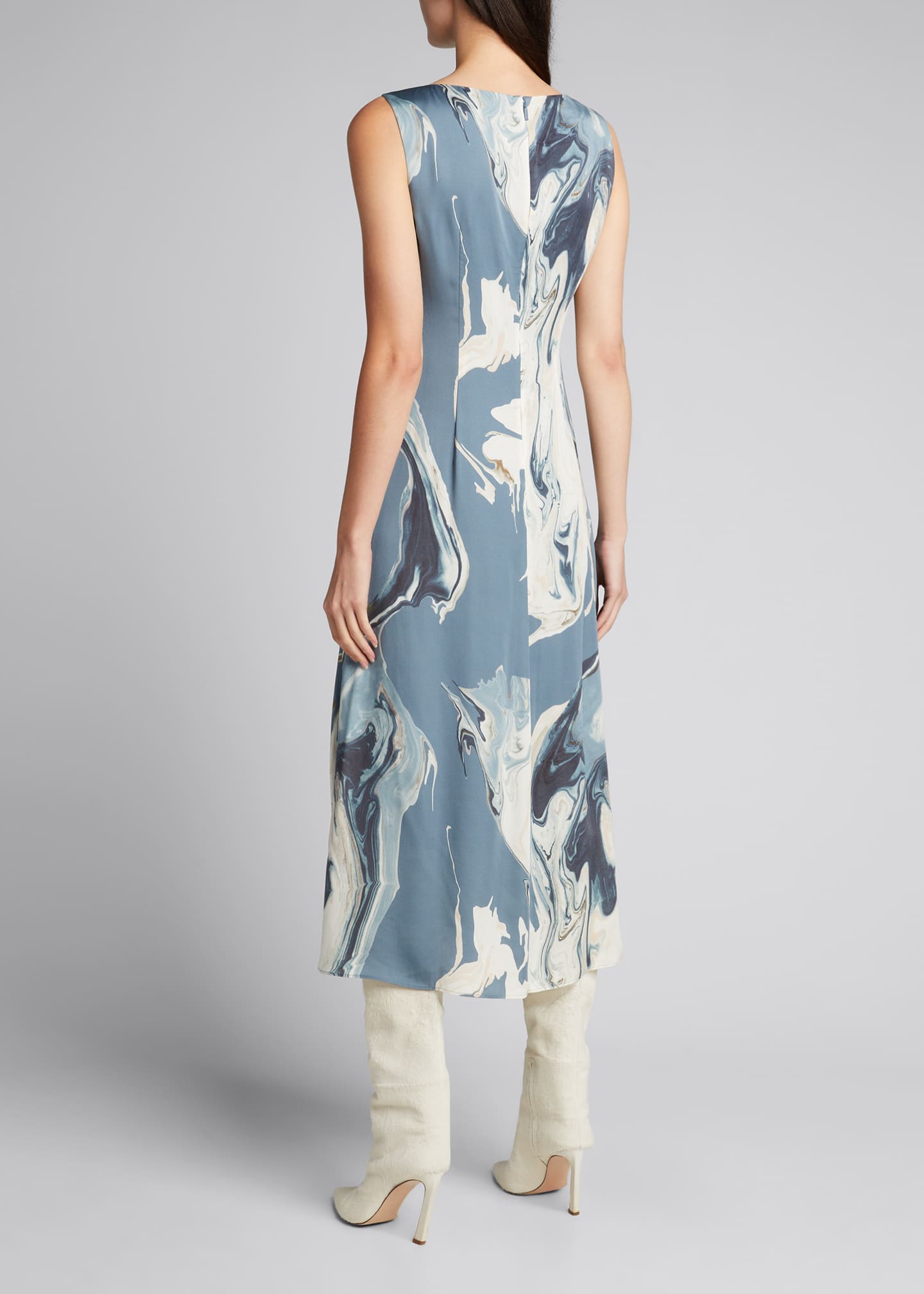 Lafayette 148 New York Anita Geode Print Sleeveless Dress - Bergdorf ...