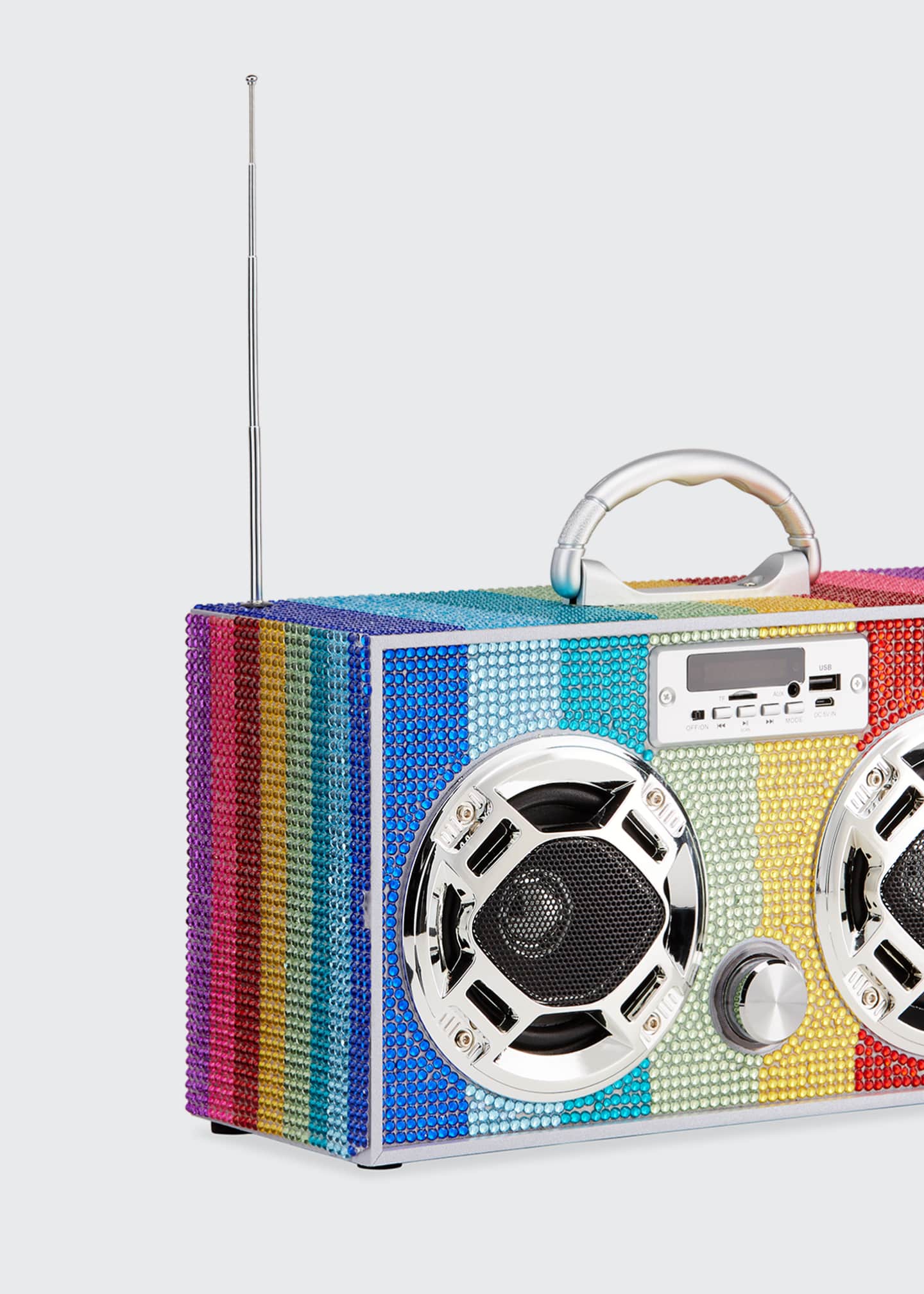 Wireless Express Rainbow Bling Bluetooth Boombox - Bergdorf Goodman