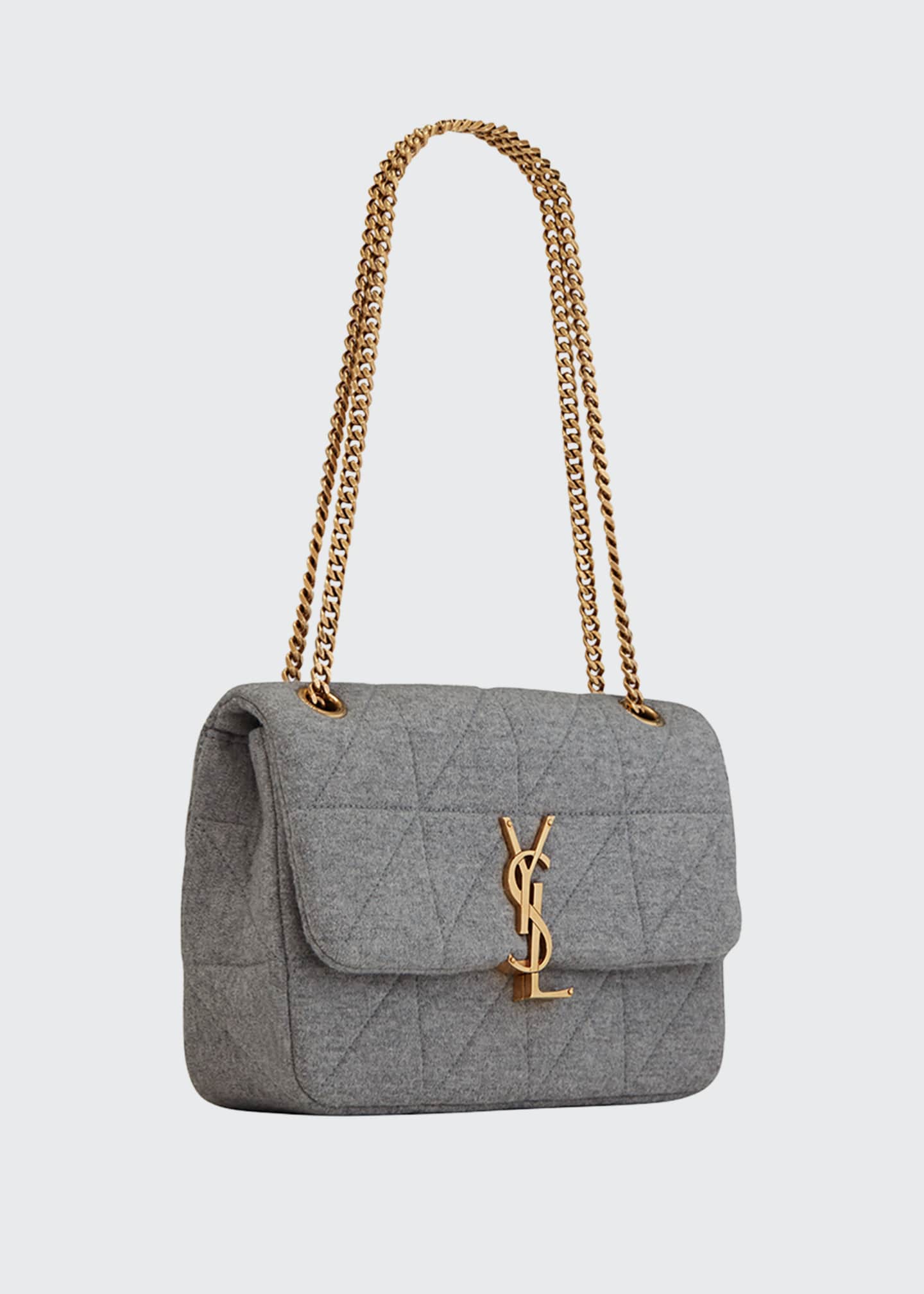 Saint Laurent Jamie Medium Jersey Wool Patchwork Shoulder Bag ... Saint Laurent Jamie Medium Jersey Wool Patchwork Shoulder Bag ...