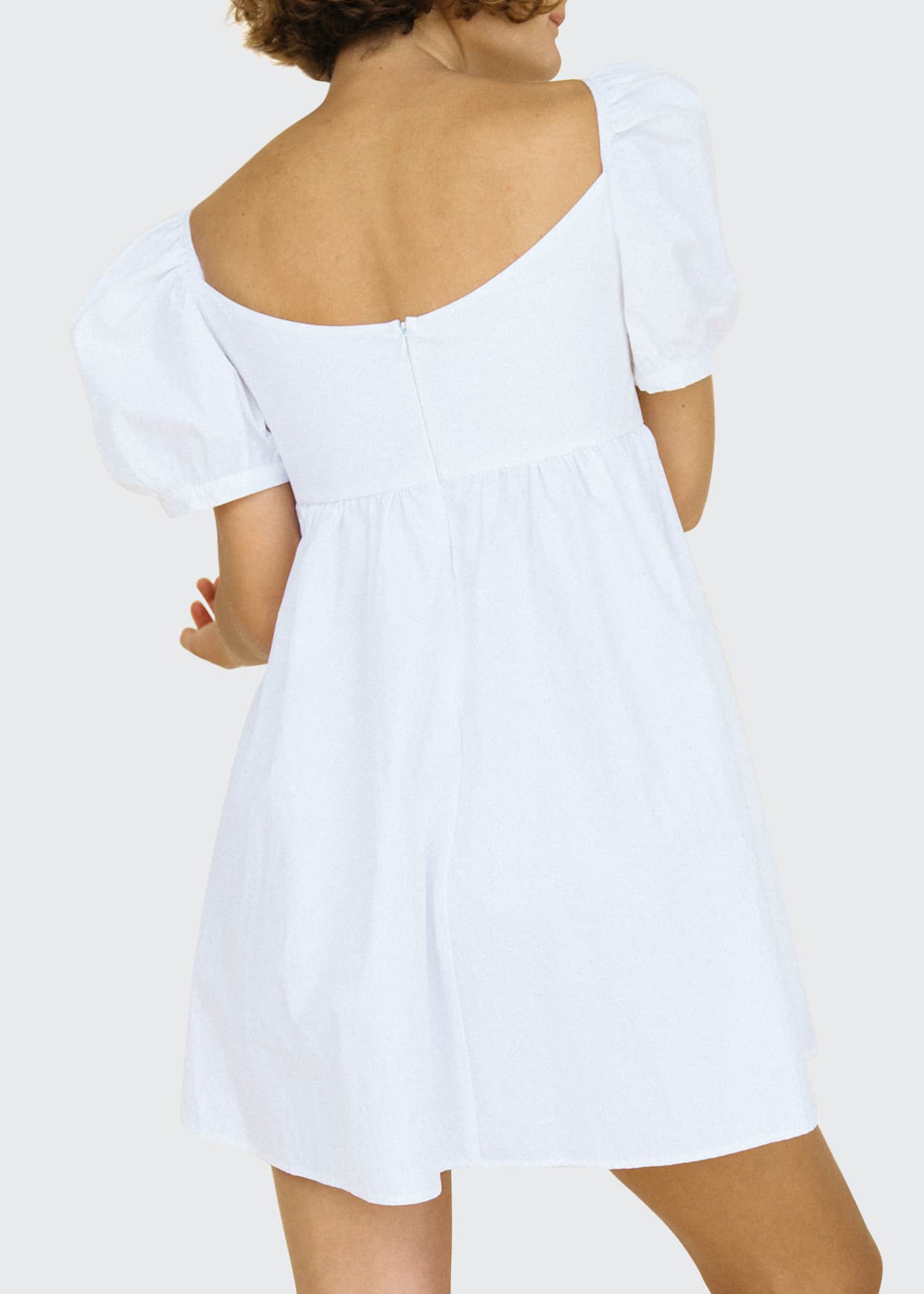 Ciao Lucia Ischia Mini Puff-Sleeve Dress - Bergdorf Goodman