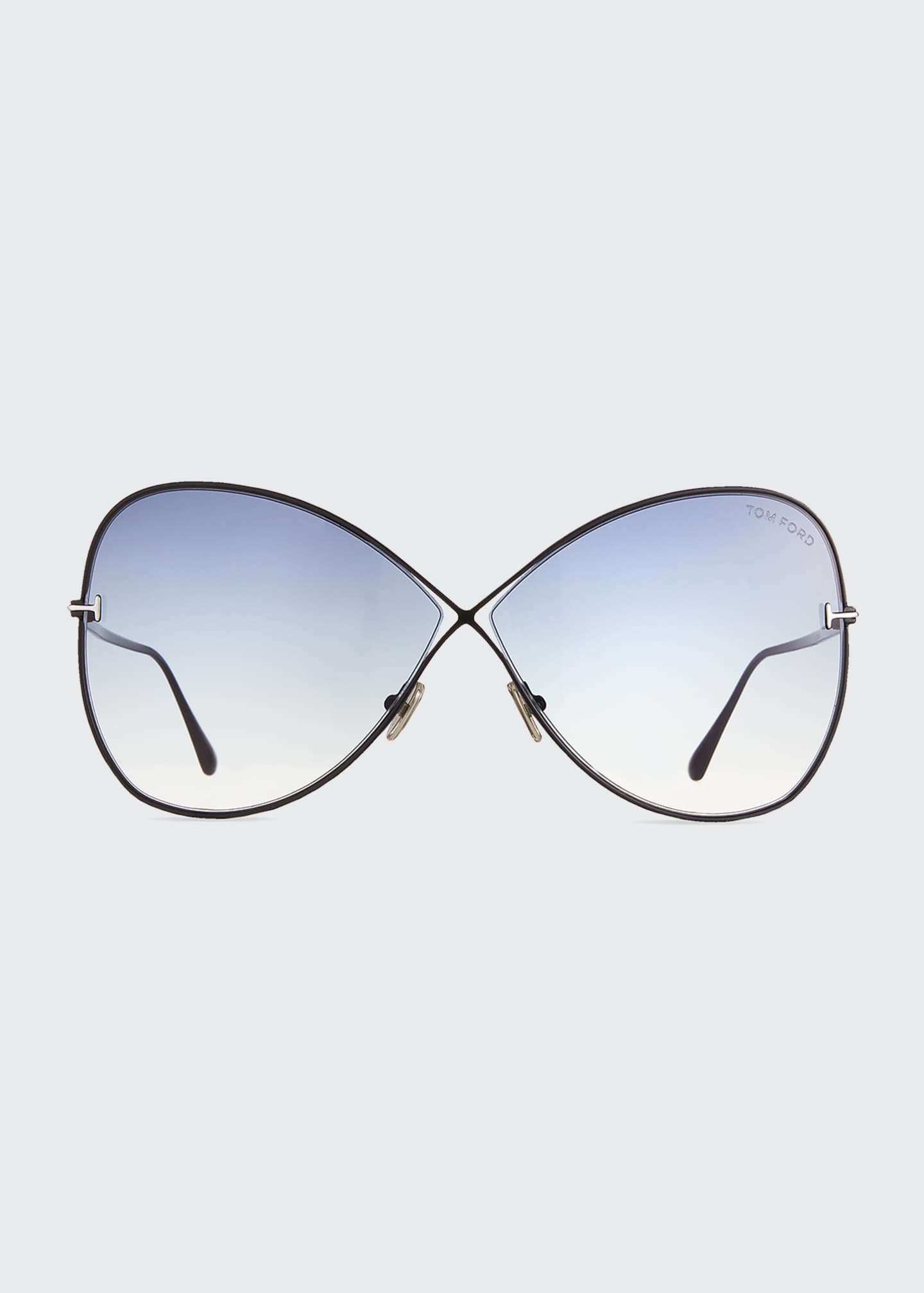 TOM FORD Nickie Metal Butterfly Sunglasses - Bergdorf Goodman