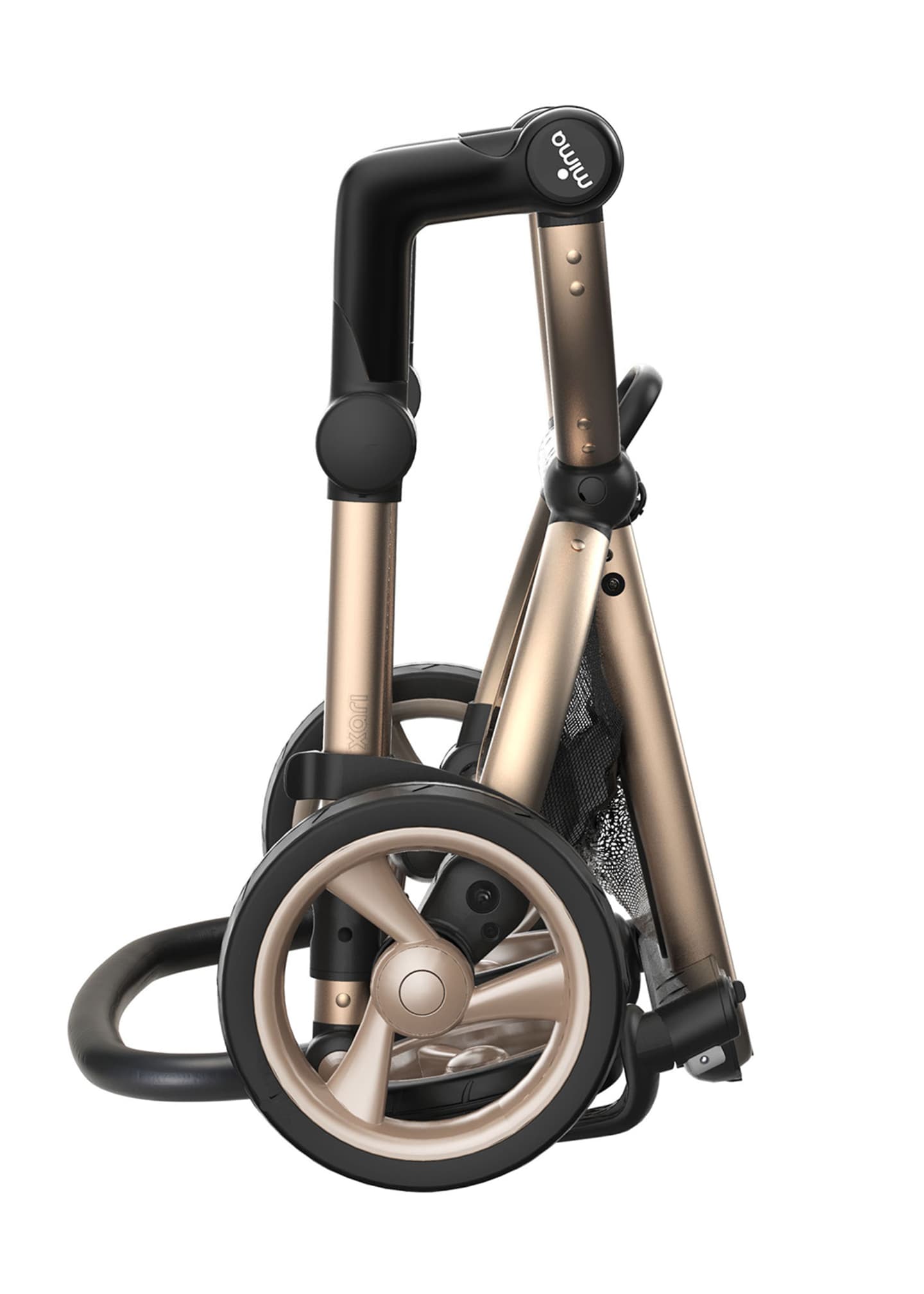 Mima Xari Stroller w/ Starter Pack, Gold Chassis - Bergdorf Goodman