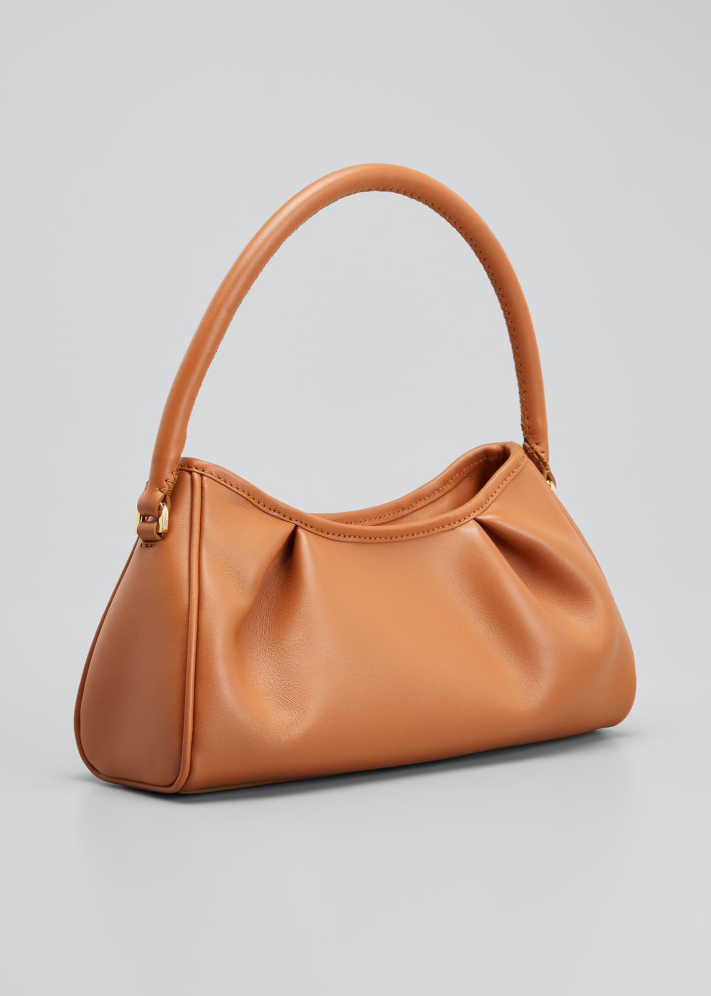 Elleme Dimple Smooth Leather Pleated Shoulder Bag - Bergdorf Goodman