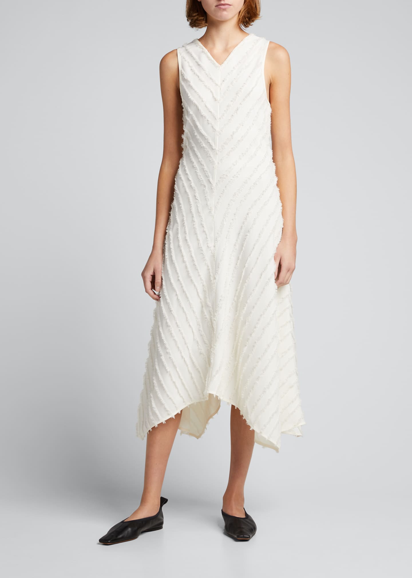 Proenza Schouler White Label Fringe Fil Coupe Dress - Bergdorf Goodman