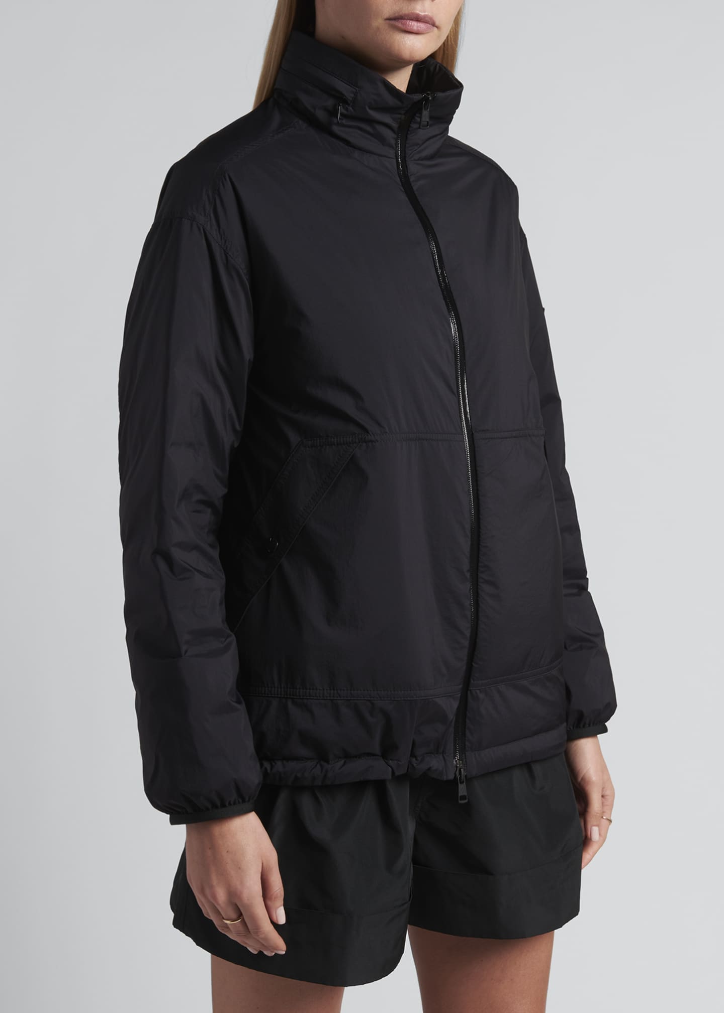 Moncler Menchib Logo-Back Jacket - Bergdorf Goodman