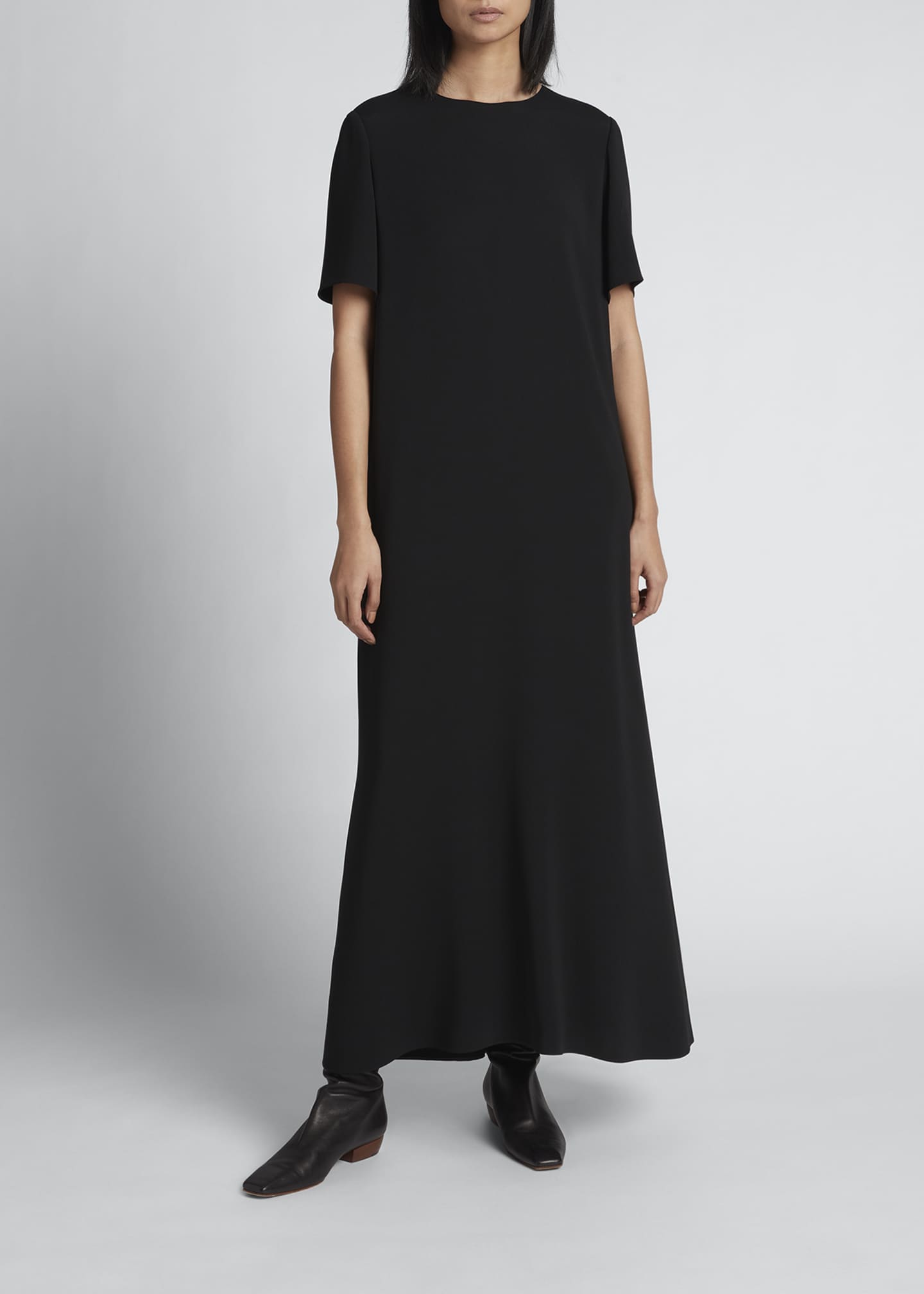 THE ROW Robi Crepe Maxi Dress - Bergdorf Goodman