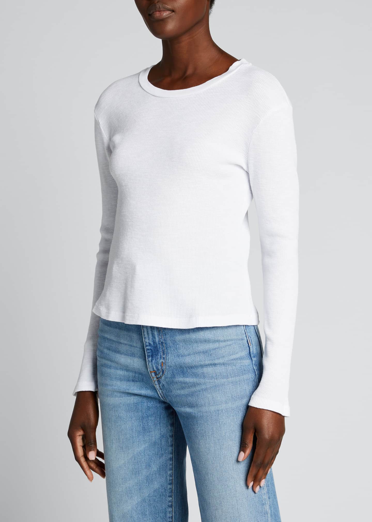 Christina Lehr Long-Sleeve Thermal Tee - Bergdorf Goodman