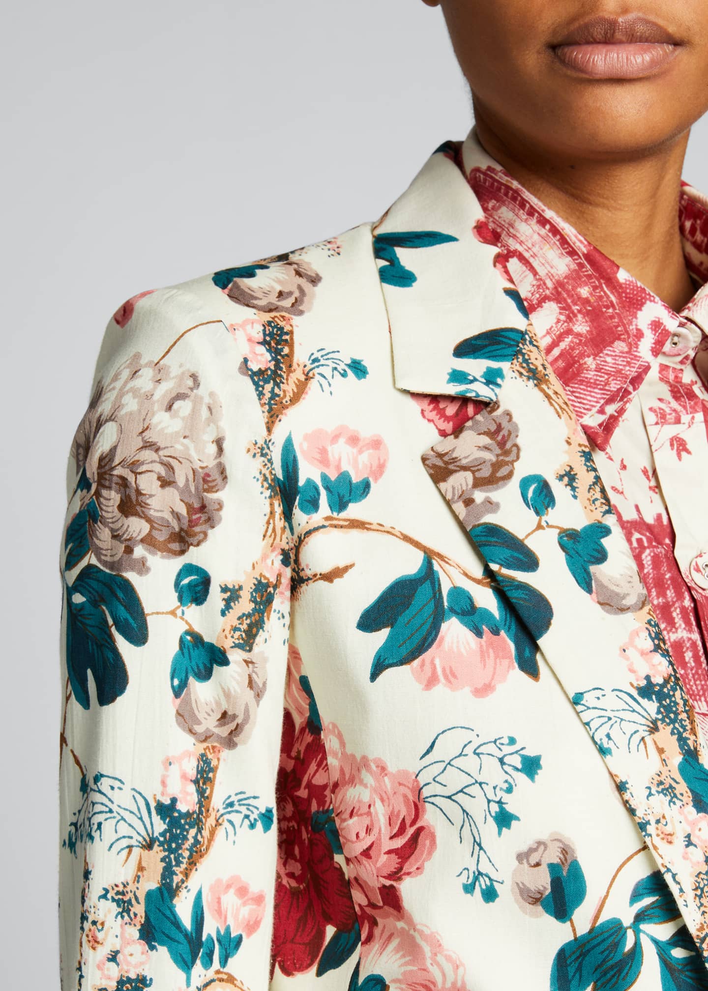 Libertine Kandi Floral-Print Suit Jacket - Bergdorf Goodman