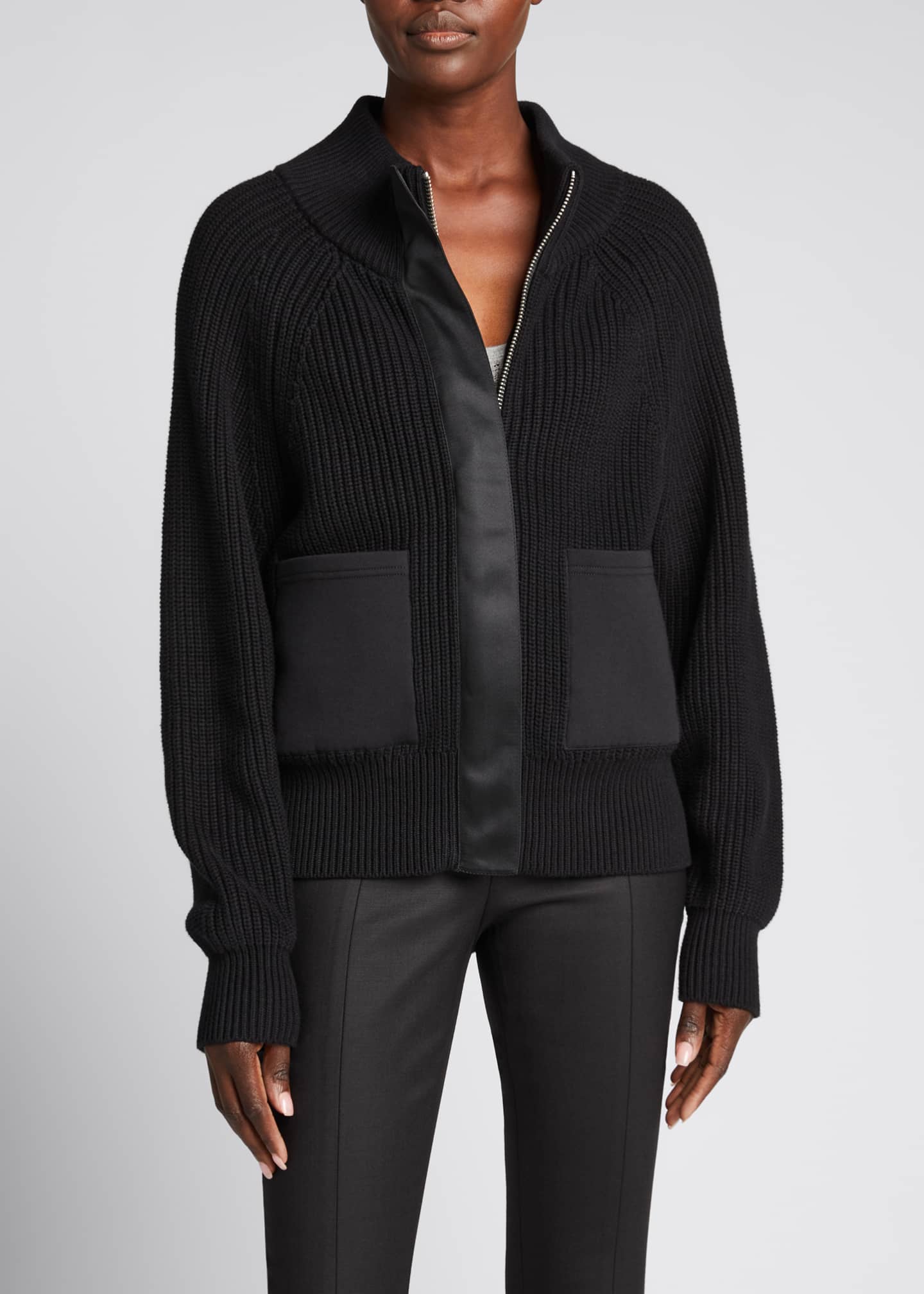 Varley Delfern Jacket w/ Satin - Bergdorf Goodman